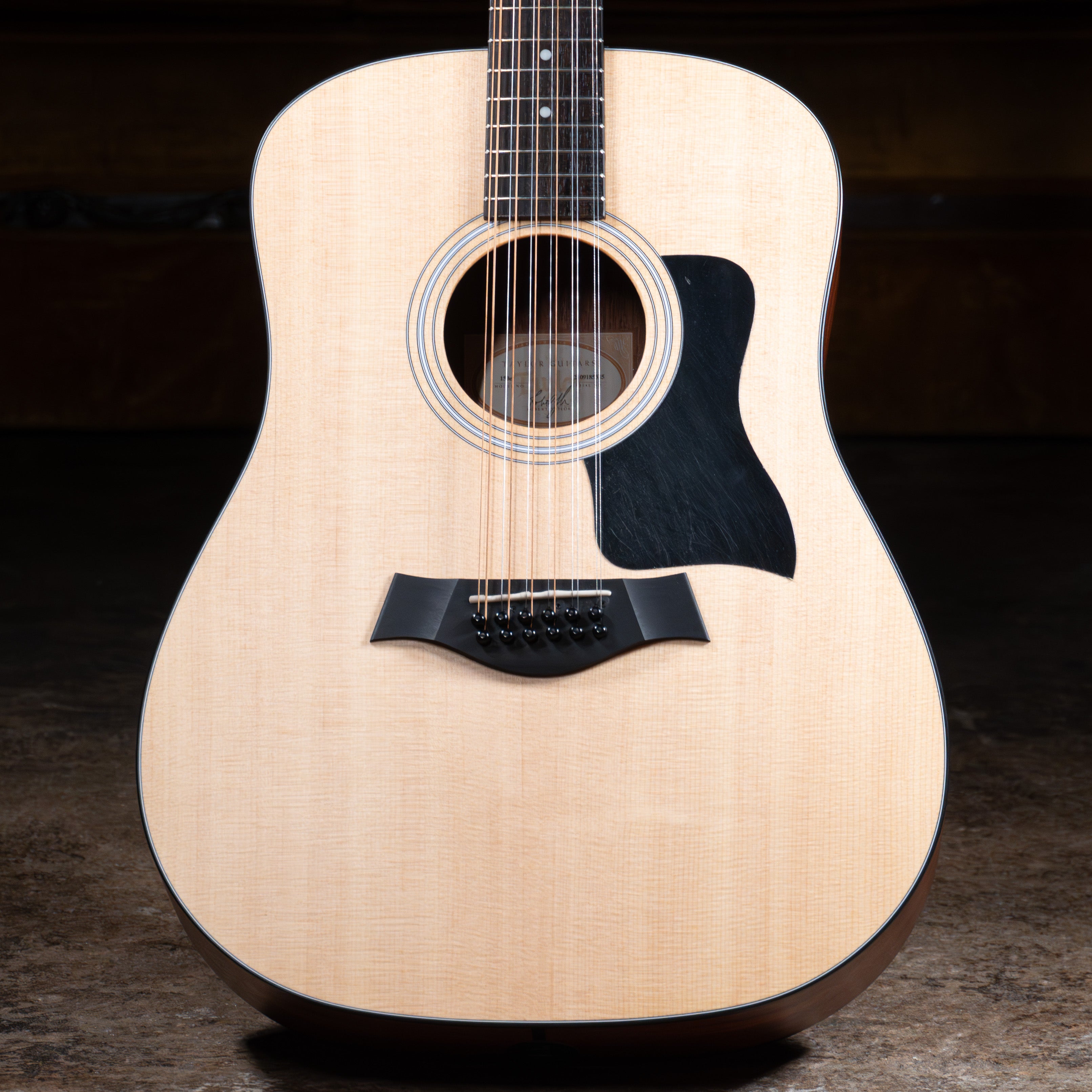 2015 Taylor 150e 12-String Acoustic-Electric Guitar, Natural w/OGB - U