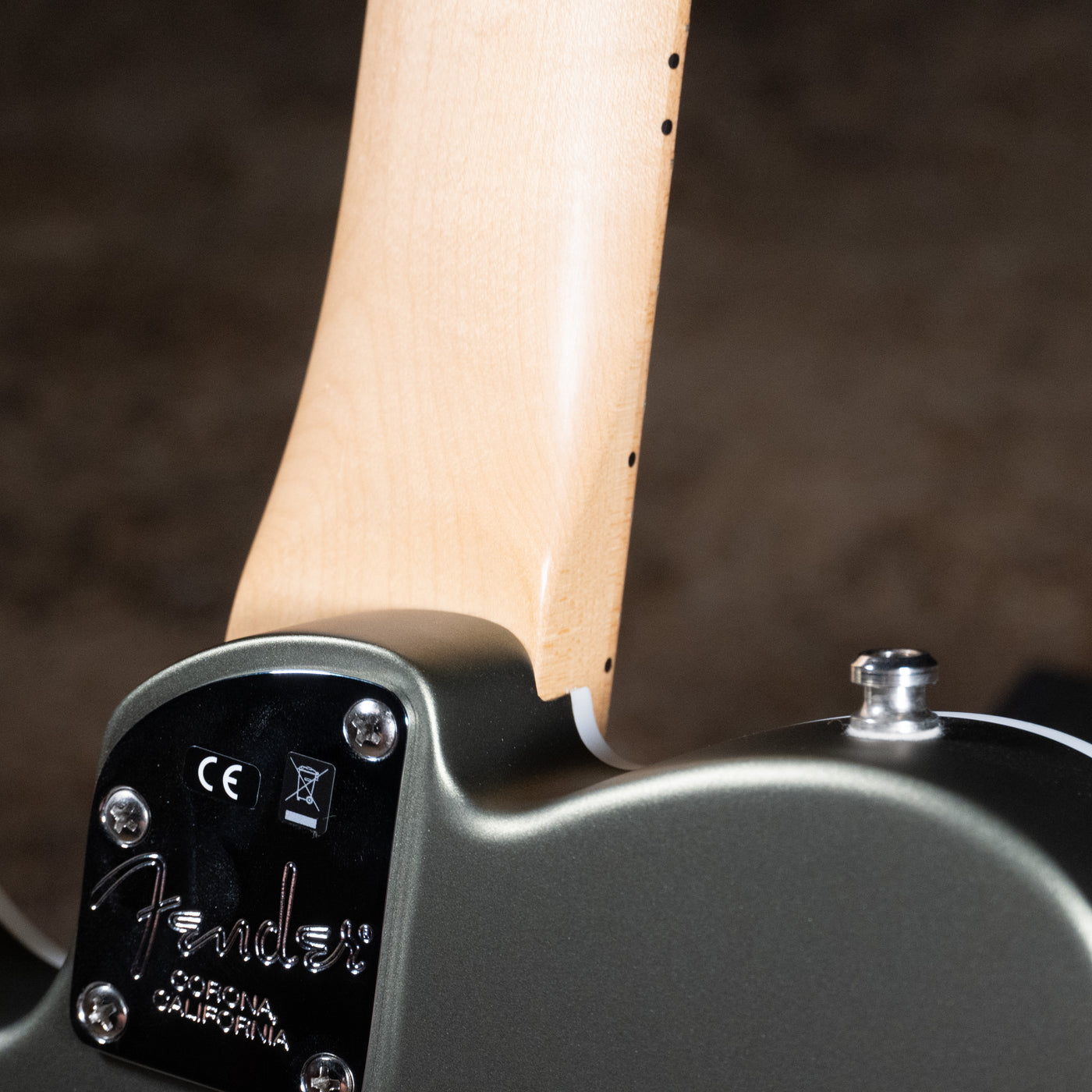 2019 Fender American Elite Telecaster Thinline Electric Guitar, Satin