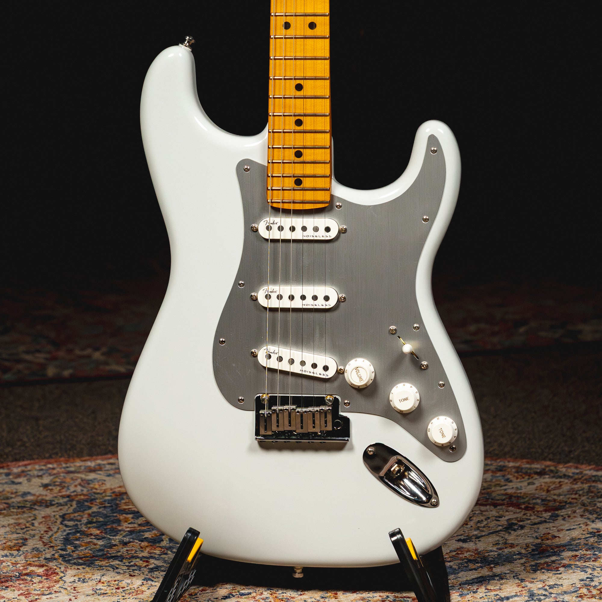 2024 Fender American Ultra II Stratocaster Electric Guitar, Avalanche