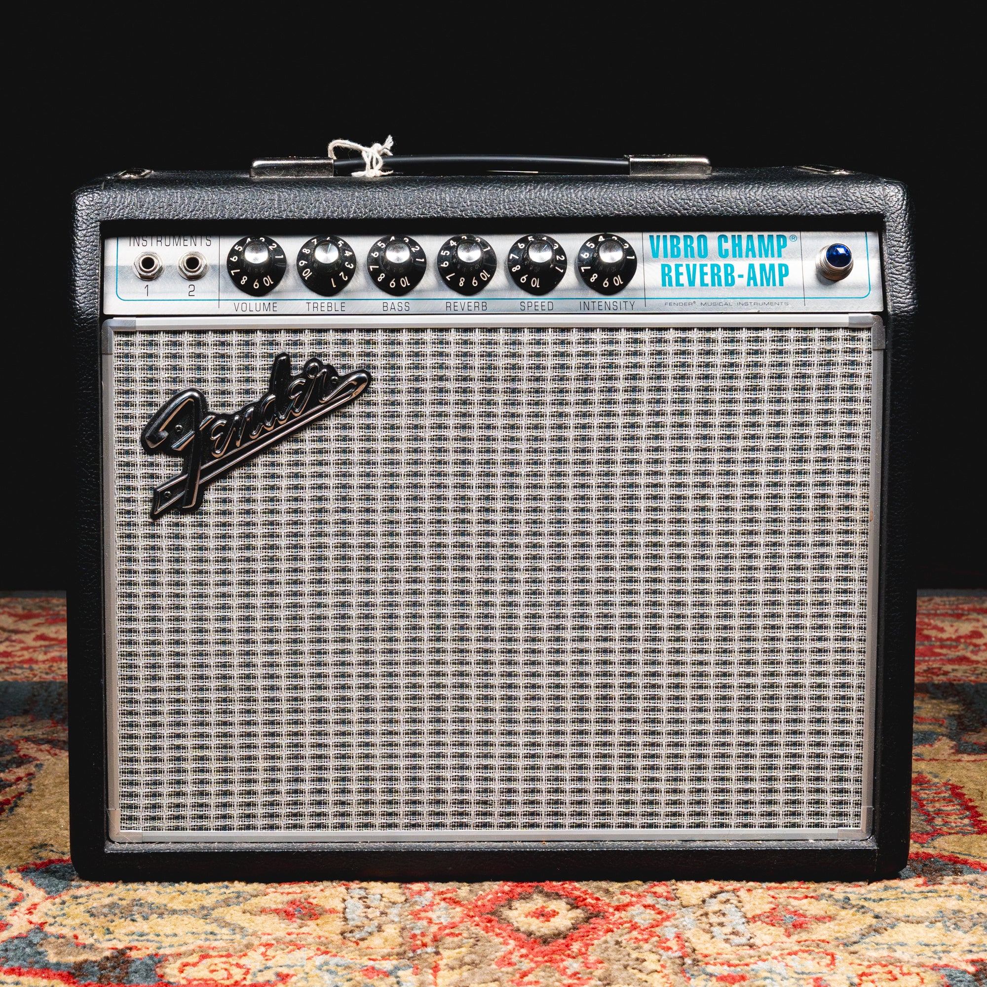 Fender '68 Custom Vibro Champ 5W 1 x 10" Combo Amplifier w/Cover - Use