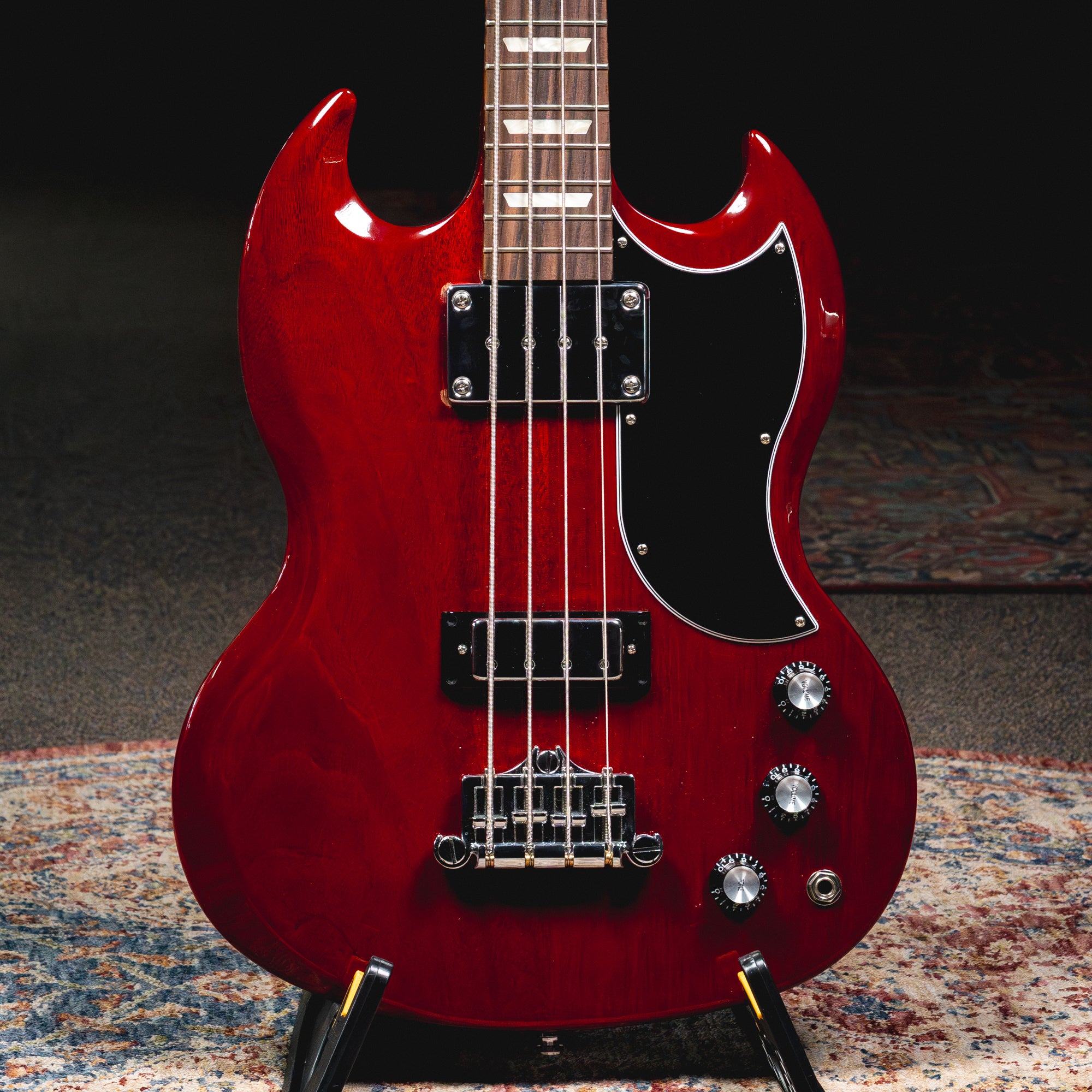 2022 Gibson SG Standard Bass Guitar, Rosewood Fingerboard, Cherry w/OH