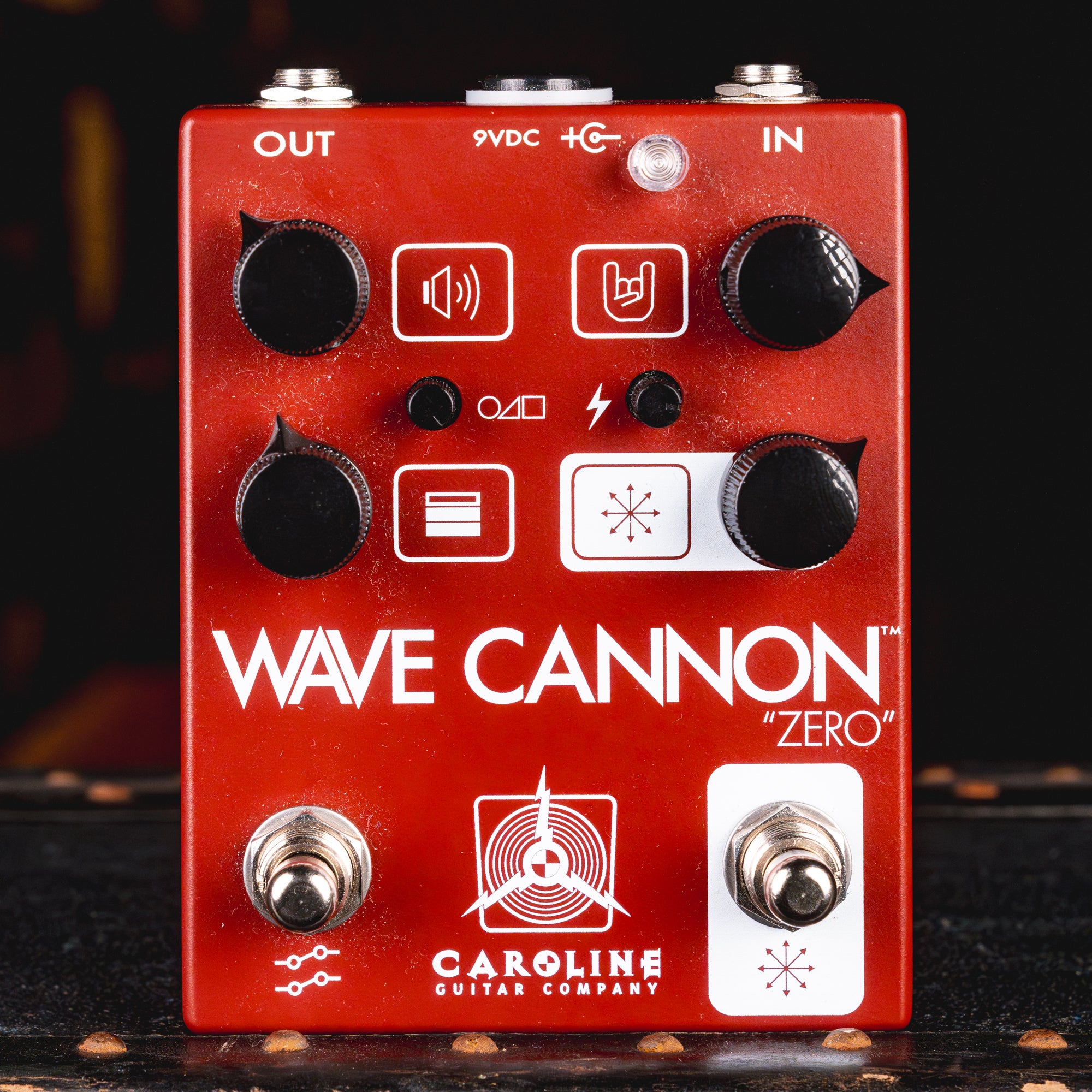 Caroline Wave Cannon Zero Distortion/Overdrive Effect Pedal - Used