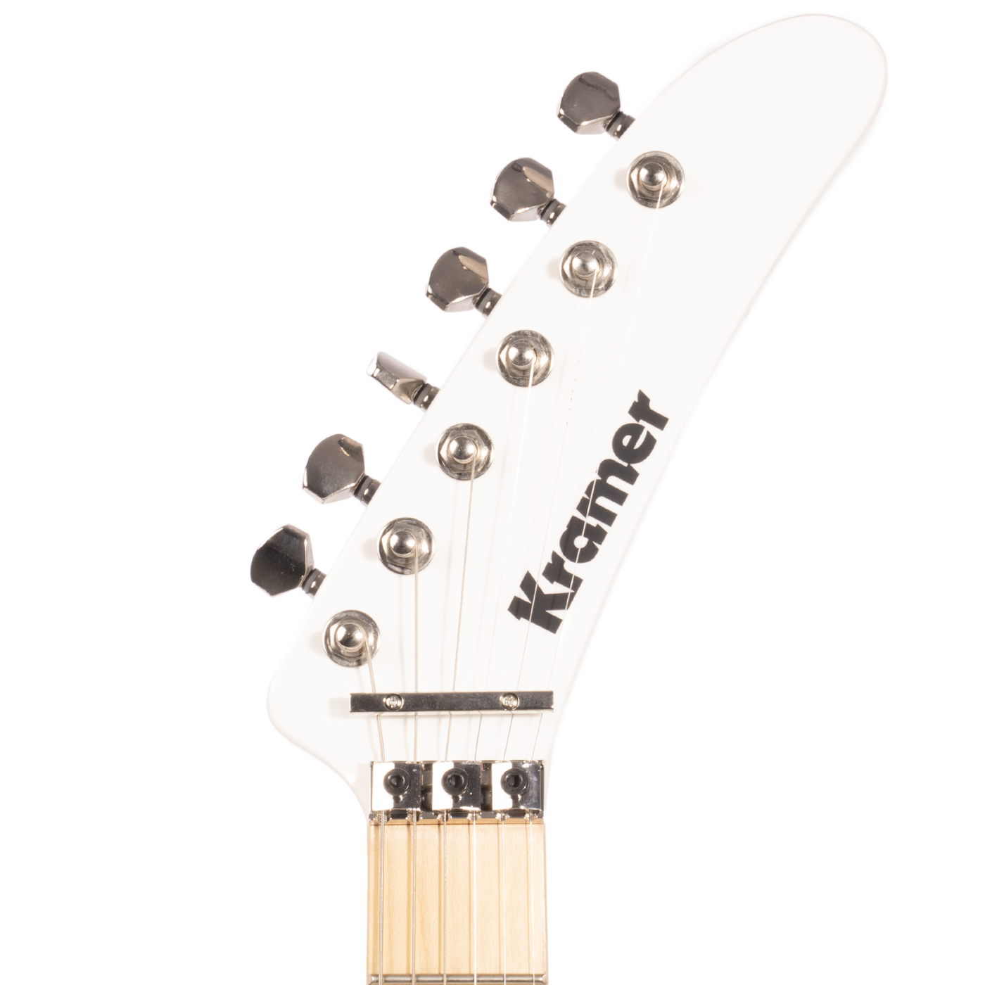 Kramer The 84 Electric Guitar, Angel White Satin w/Premium Gigbag