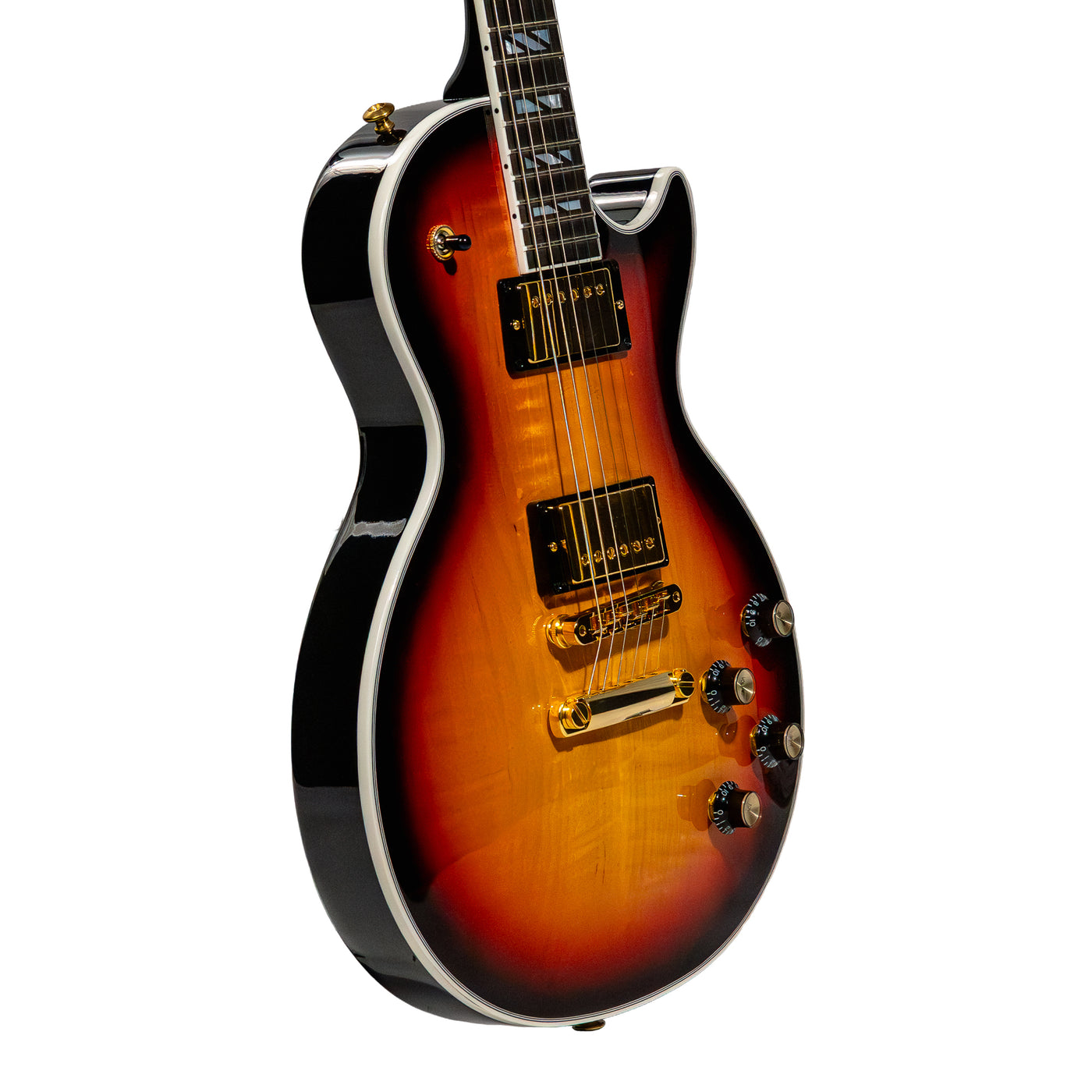 Gibson Les Paul Supreme Electric Guitar, AAA Flame Maple Top, Fireburs
