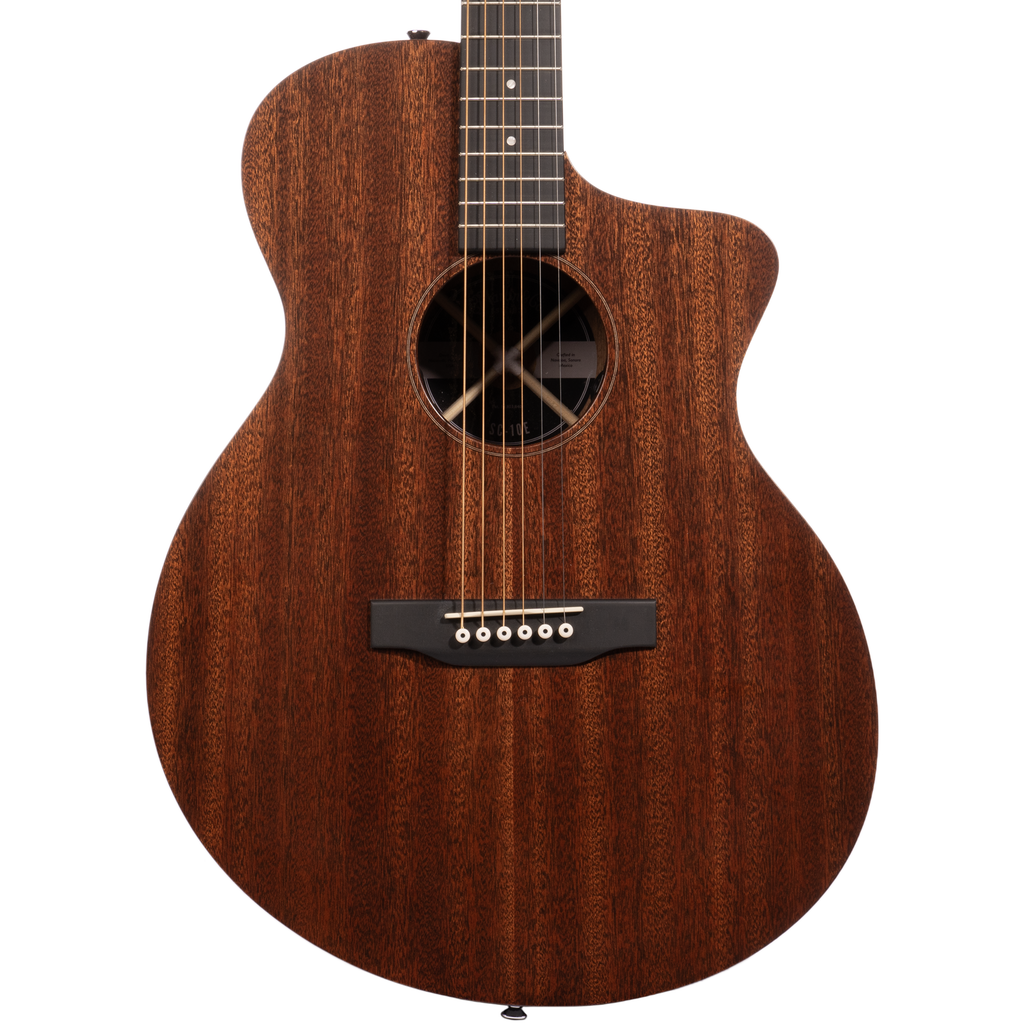 Martin Road Series SC-10E Satin Sapele Acoustic-Electric Guitar w/ Gig