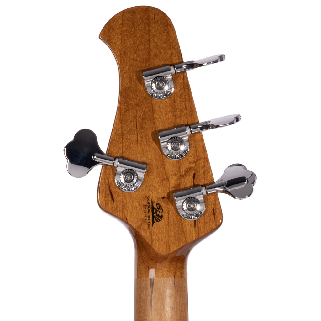 Music Man StingRay Special Electric Bass Guitar, Laguna Green, Matchin