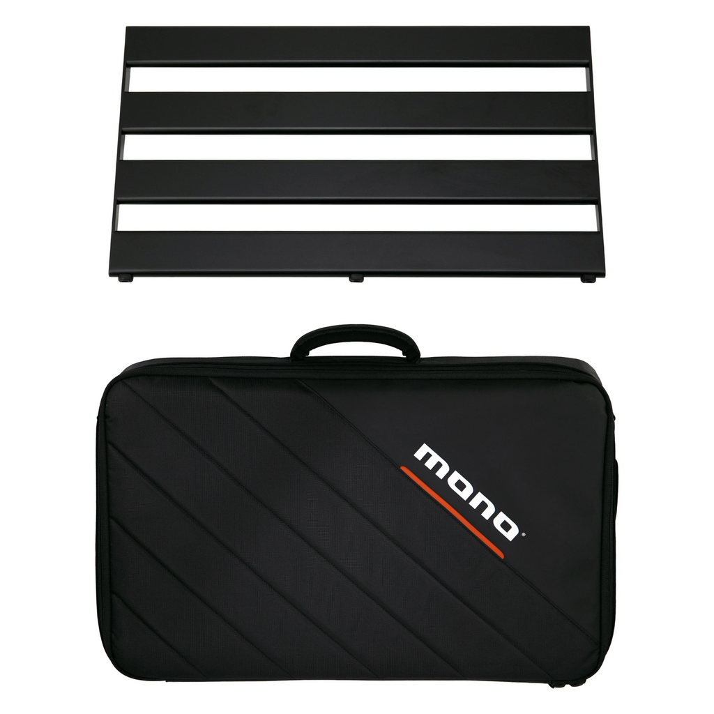 Mono Medium Pedalboard Rail w/ Stealth Club Accessory Case, Black