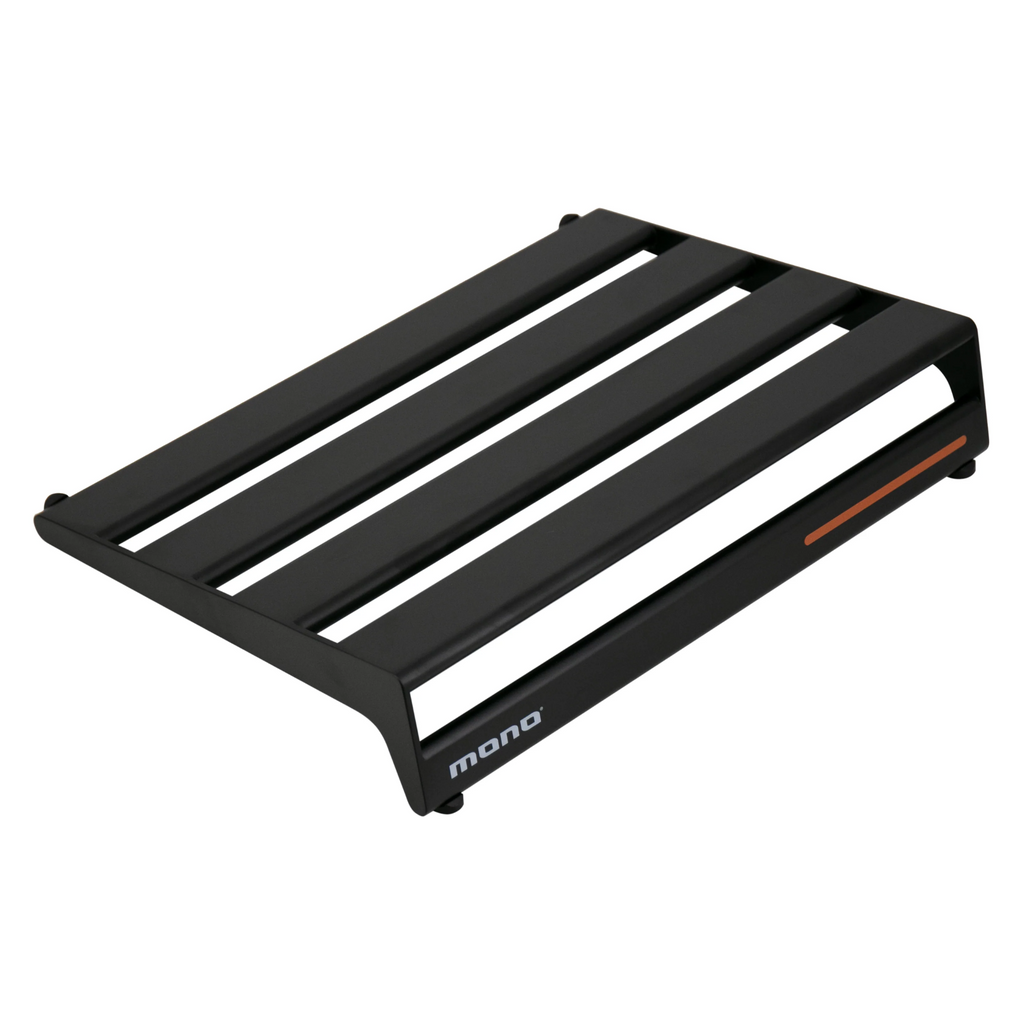 Mono Small Pedalboard Rail w/ Stealth Club Accessory Case, Black