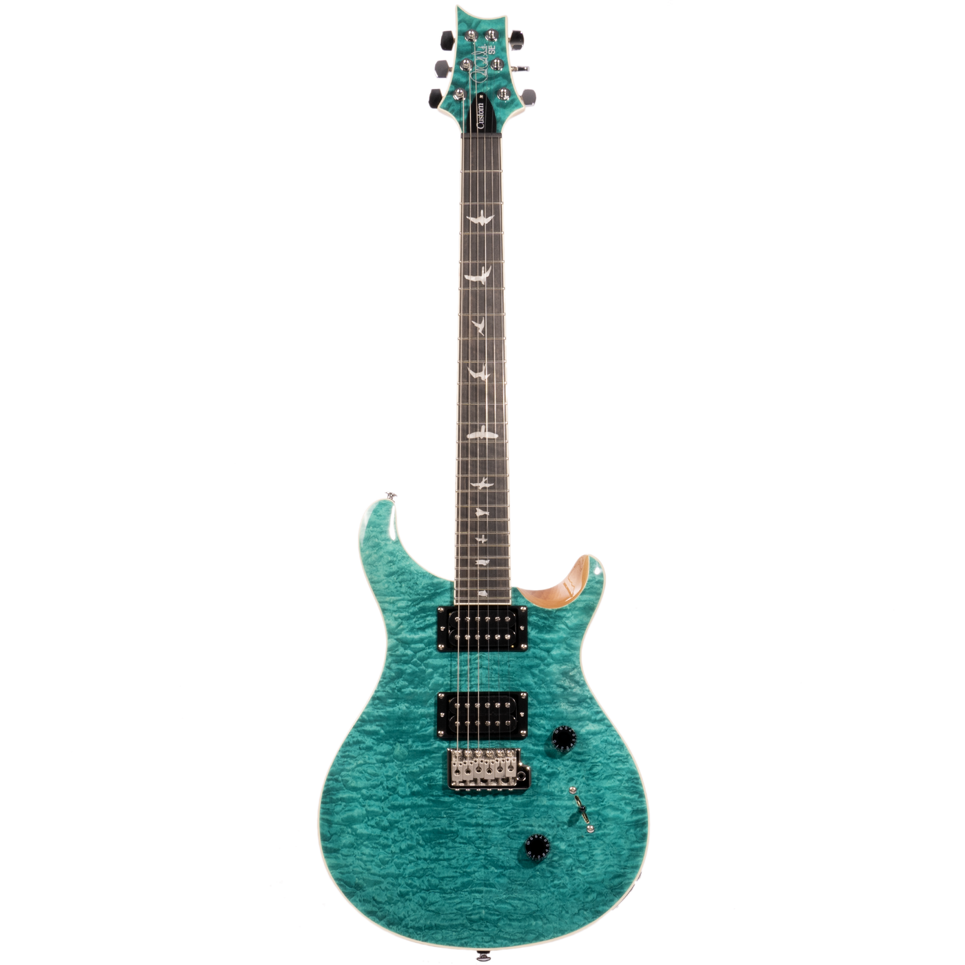 PRS SE Custom 24 Quilt Package Electric Guitar, Turquoise