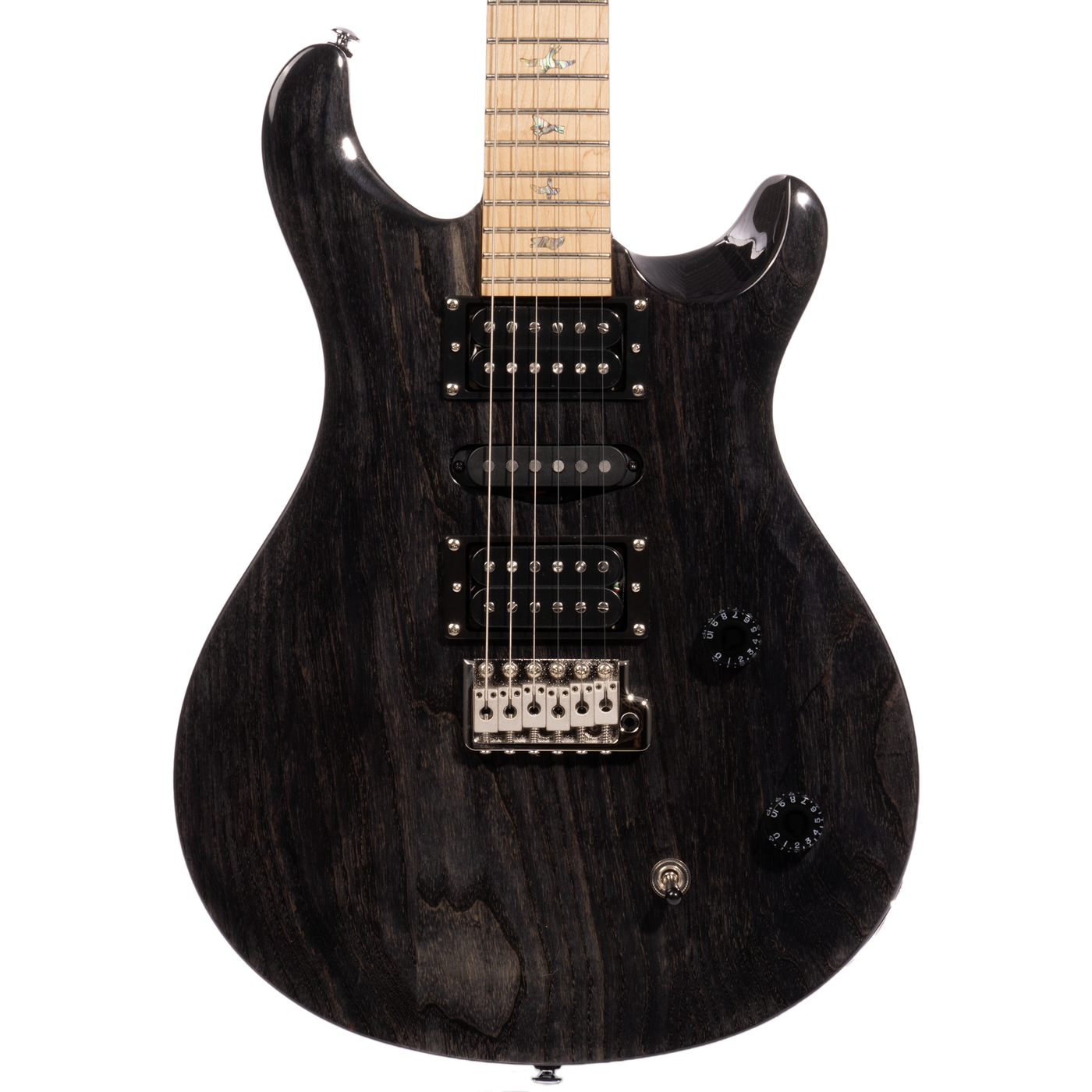 PRS SE Swamp Ash Special Electric Guitar, Maple Fingerboard, Charcoal