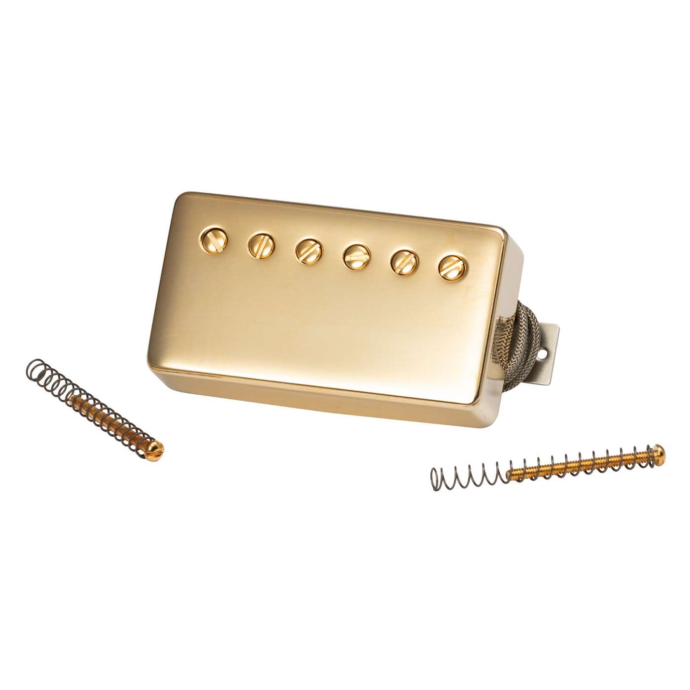 Gibson Custombucker Underwound Humbucker Pickup, Double Black, Gold Co