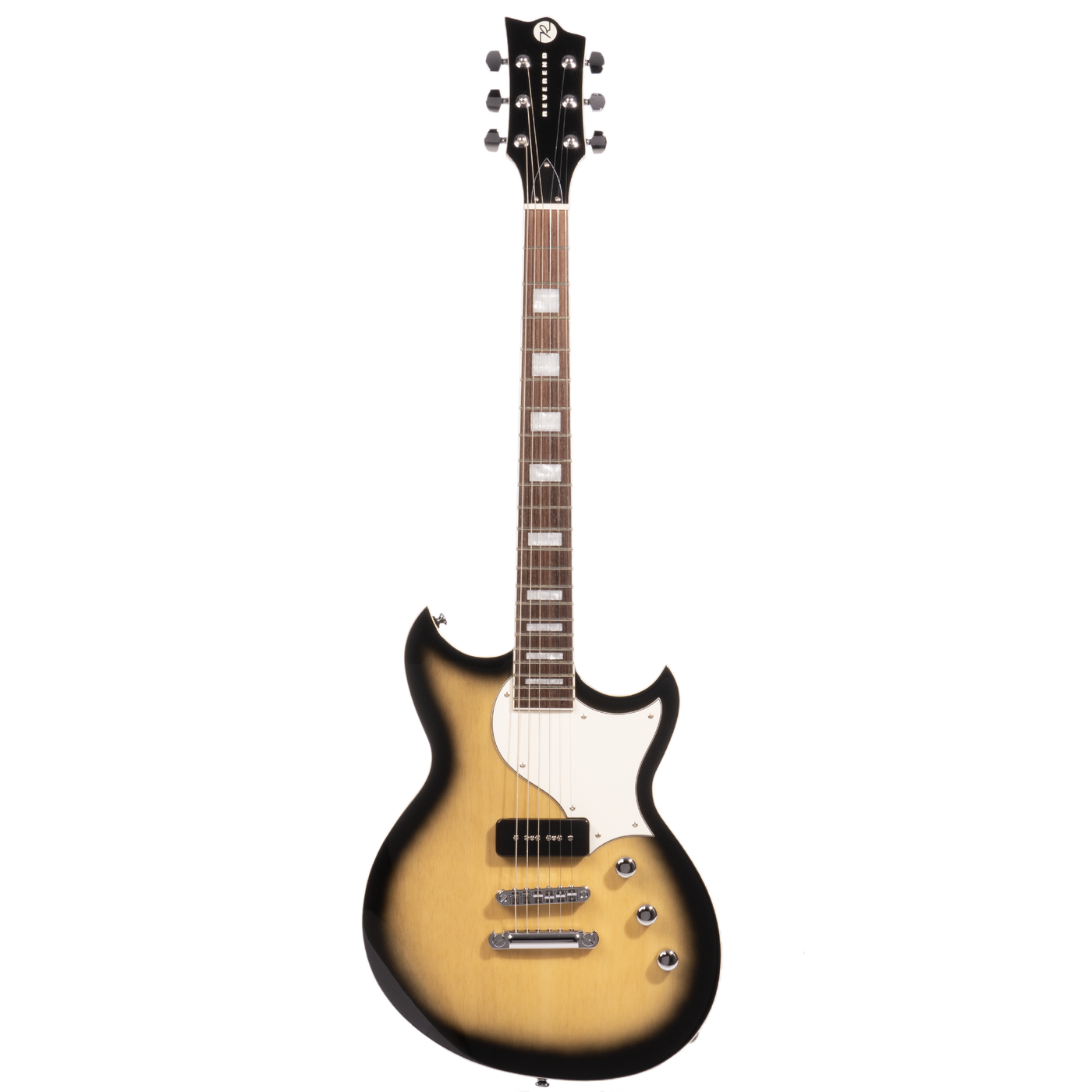 Reverend Sensei Jr. Electric Guitar, Rosewood Fingerboard, Korina Burs