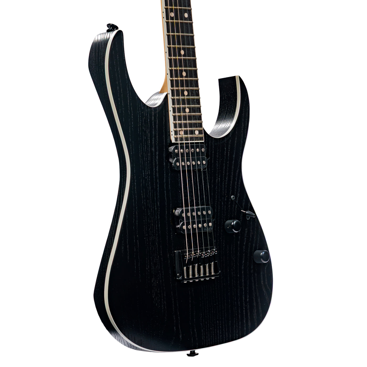 Ibanez RGR662AHBFWK RG Prestige Electric Guitar, Weathered Black