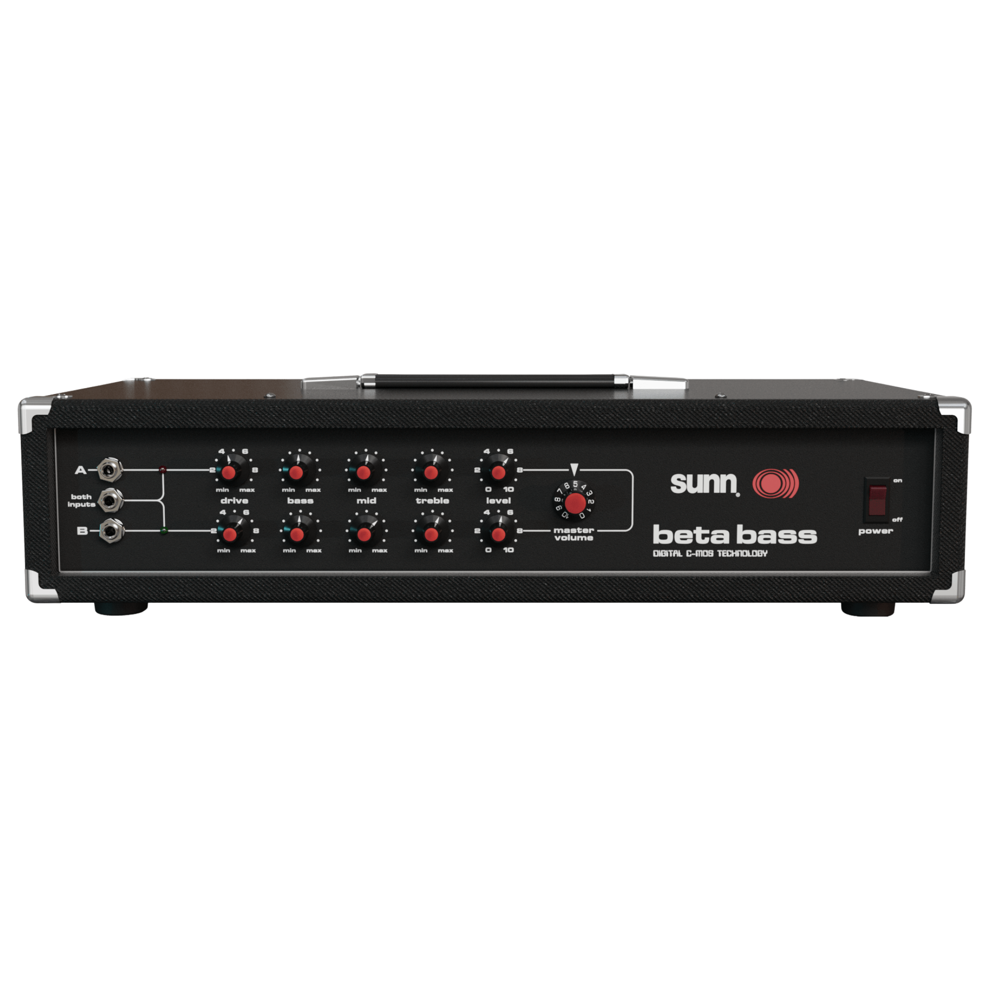 Sunn Amplification Beta Bass Guitar Amplifier Head w/ Footswitch