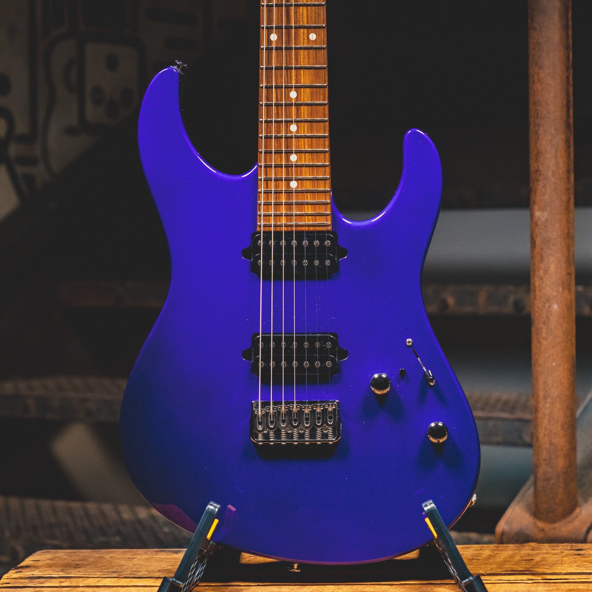 2013 Suhr Custom Modern 7 String Electric Guitar, Purple Haze w/OGB