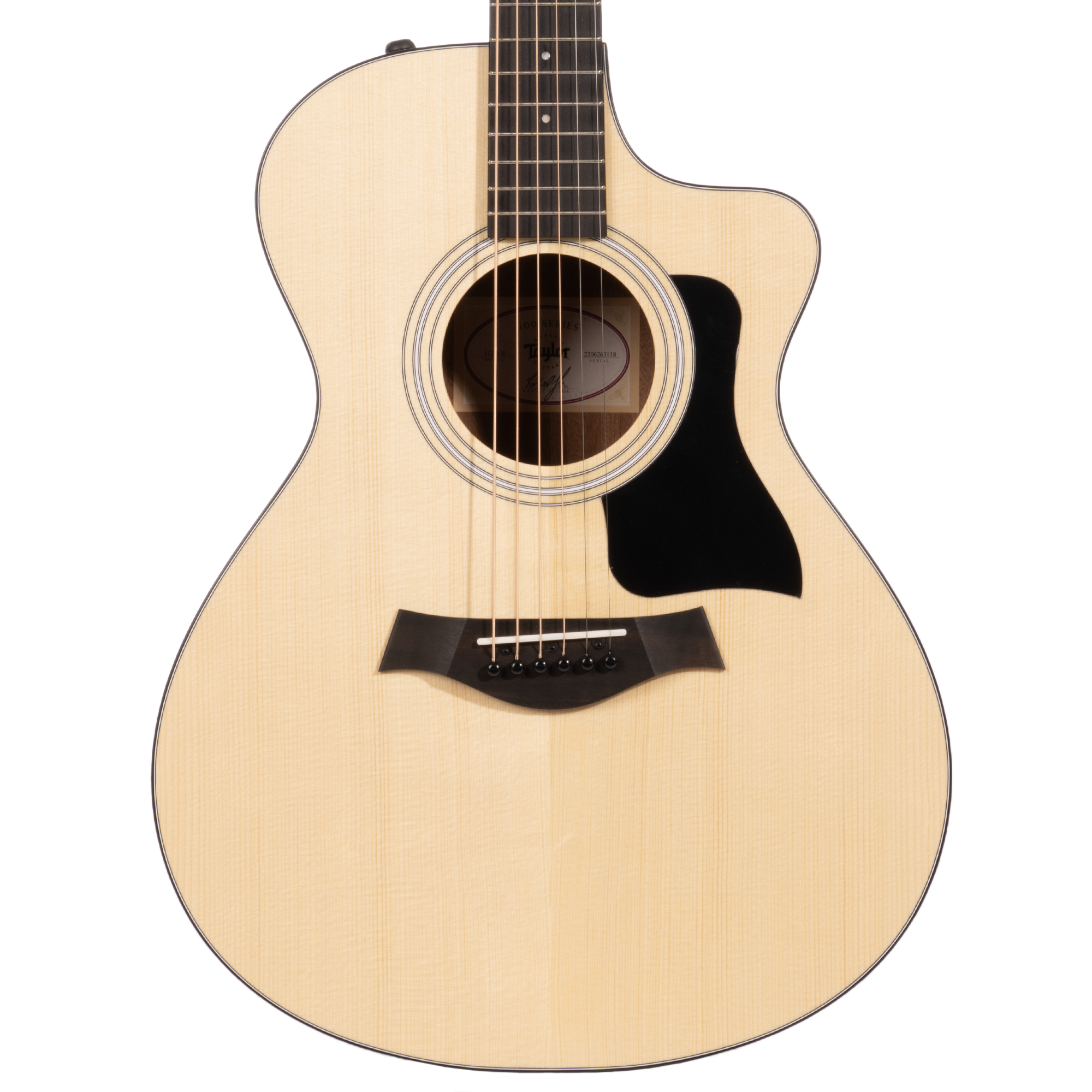 Taylor 112ce-S Grand Concert Acoustic-Electric Guitar, Sitka Spruce To