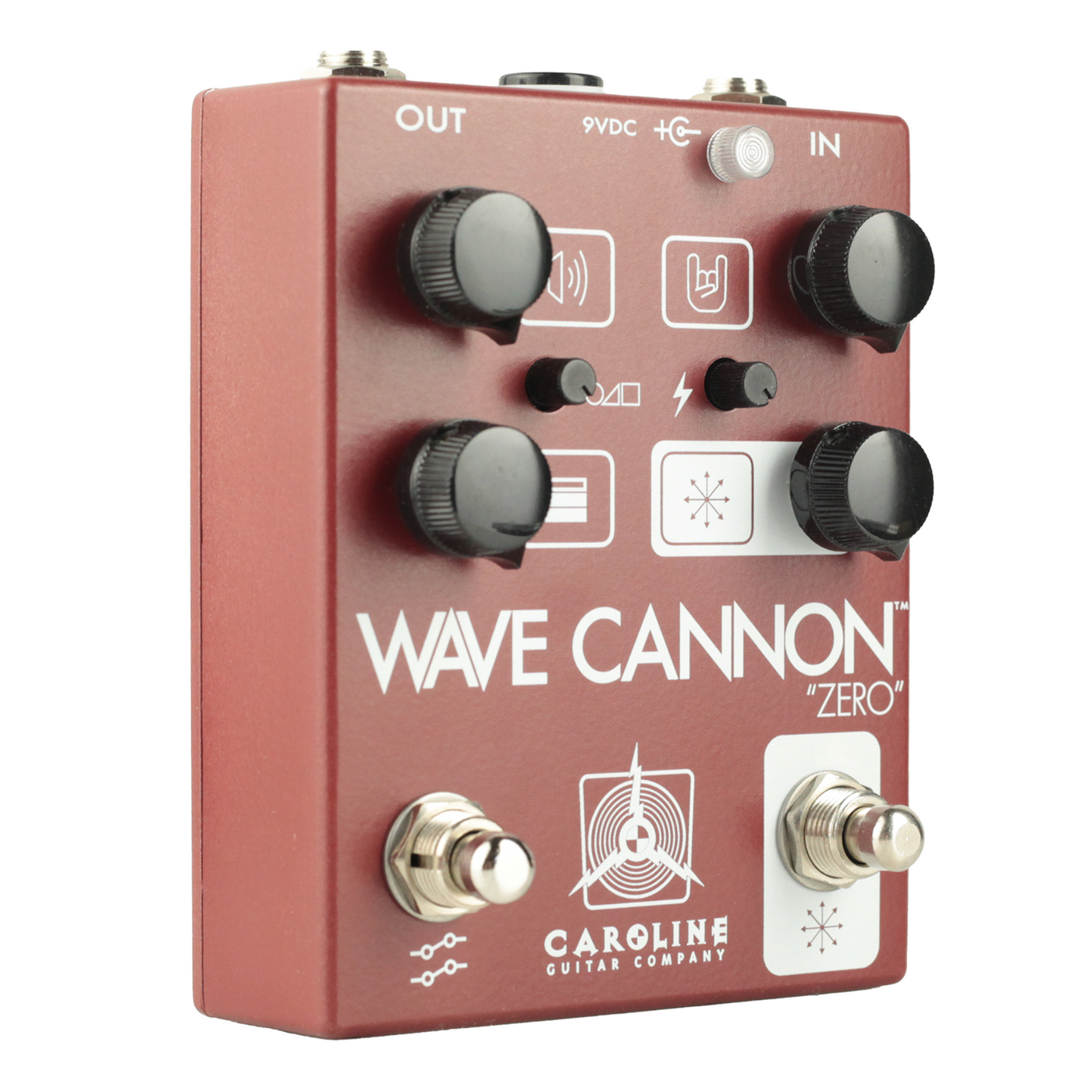 Caroline Wave Cannon Zero Distortion Overdrive Effect Pedal