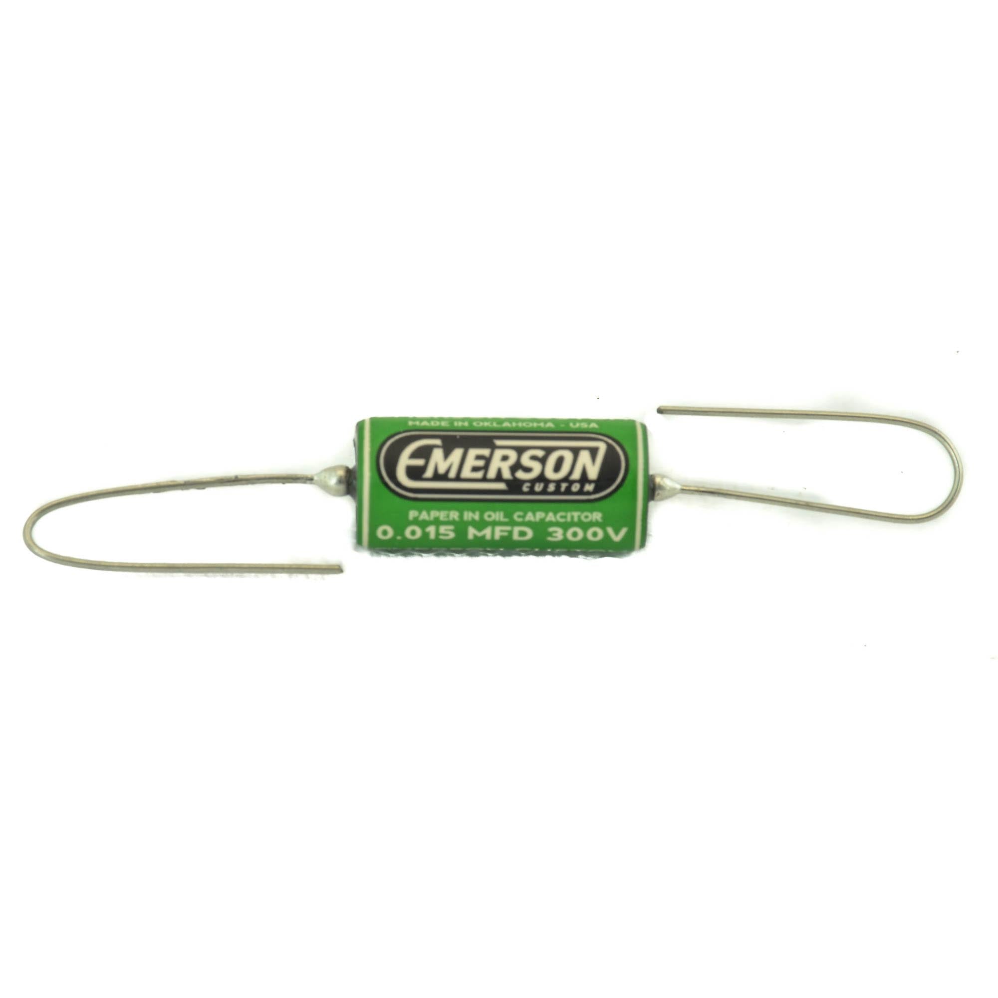 Emerson Custom Paper In Oil Tone Capacitor 0.015UF 300V - Green Graphi