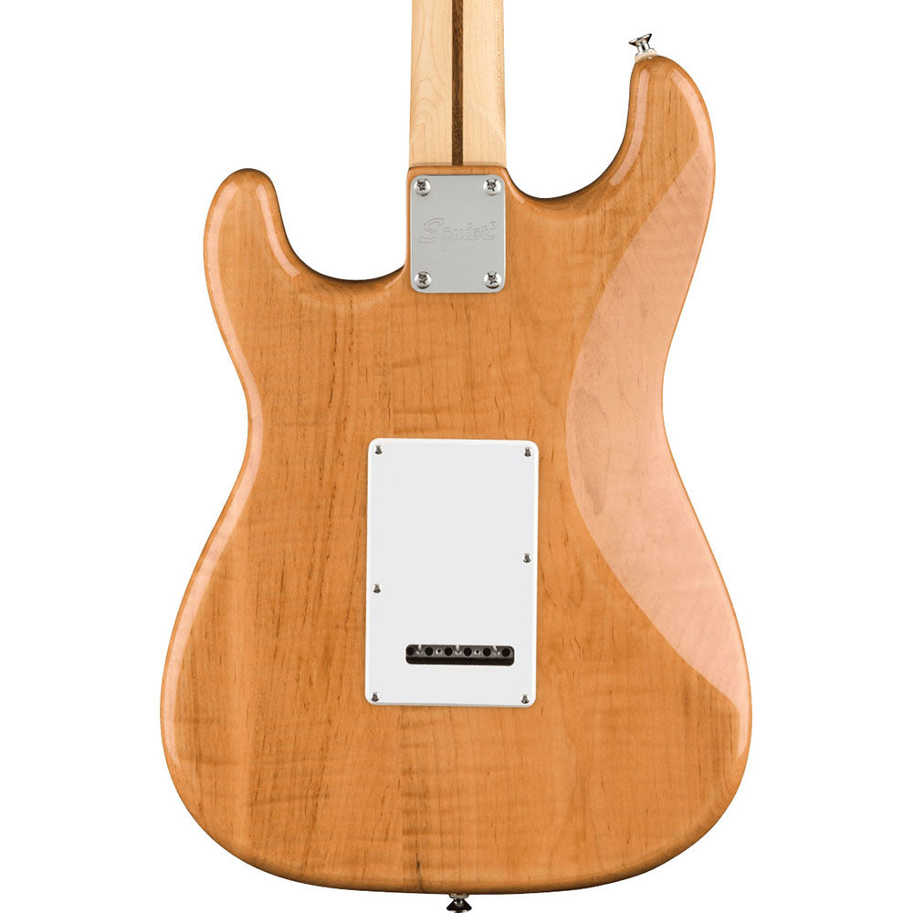 Squier FSR Affinity Series Stratocaster Electric Guitar HSS, Natural F