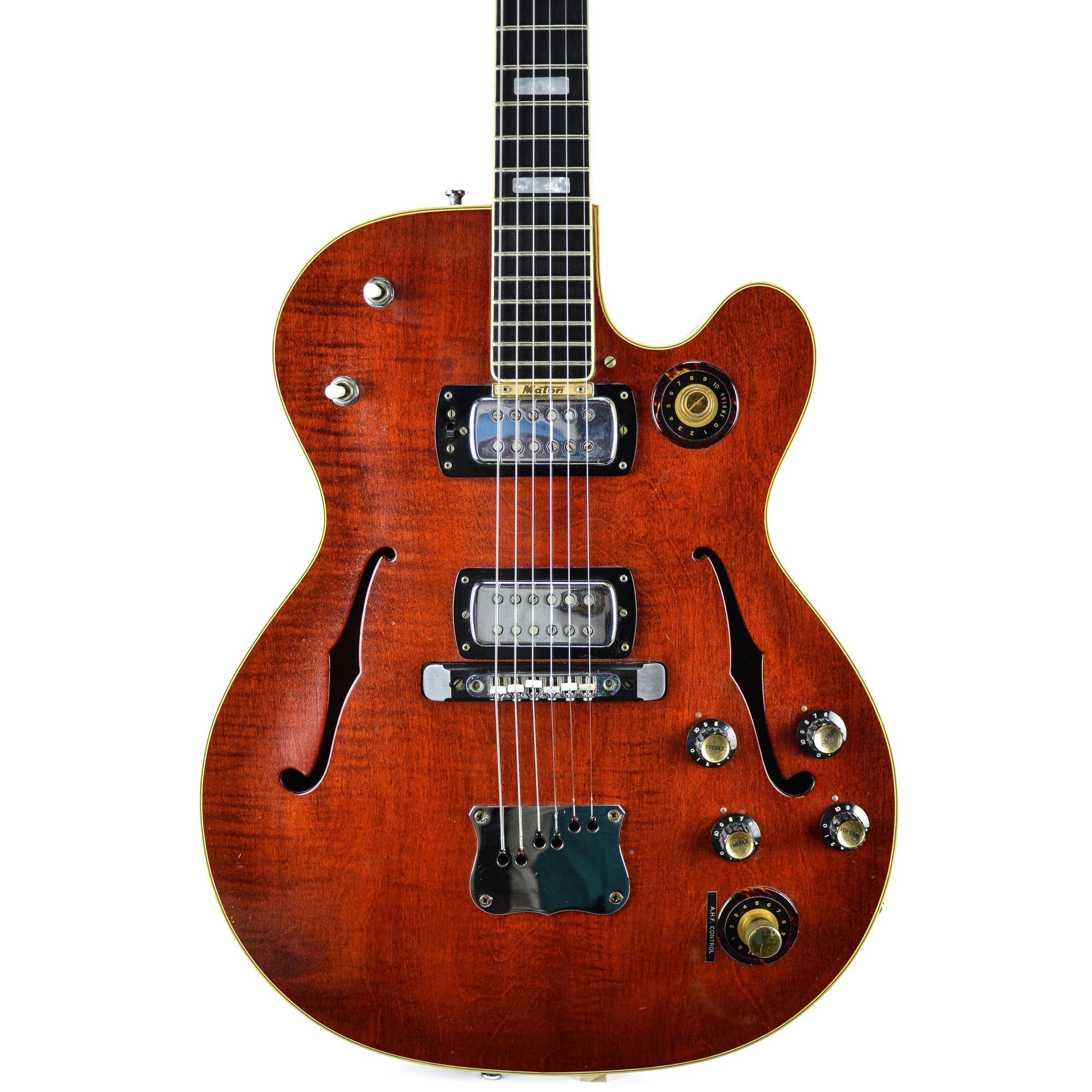 Maton 1973 GE 500 Rare Semi-Hollow with Original Hardshell Case - Used
