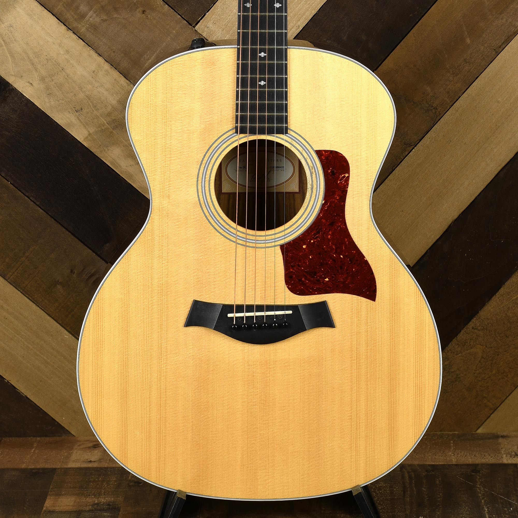 Taylor 214E DLX Grand Auditorium With OHSC - Used