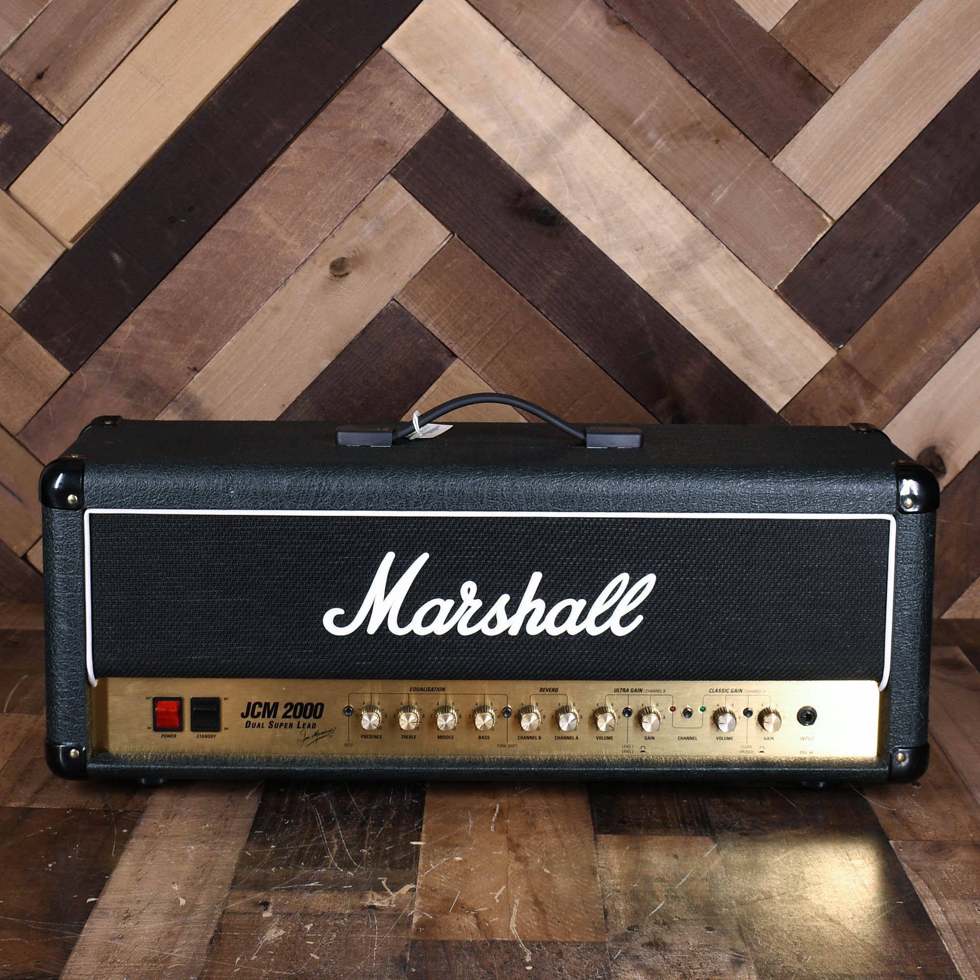 Marshall 2004 JCM 2000 Dual Super Lead 175W Tube Head With Footswitch
