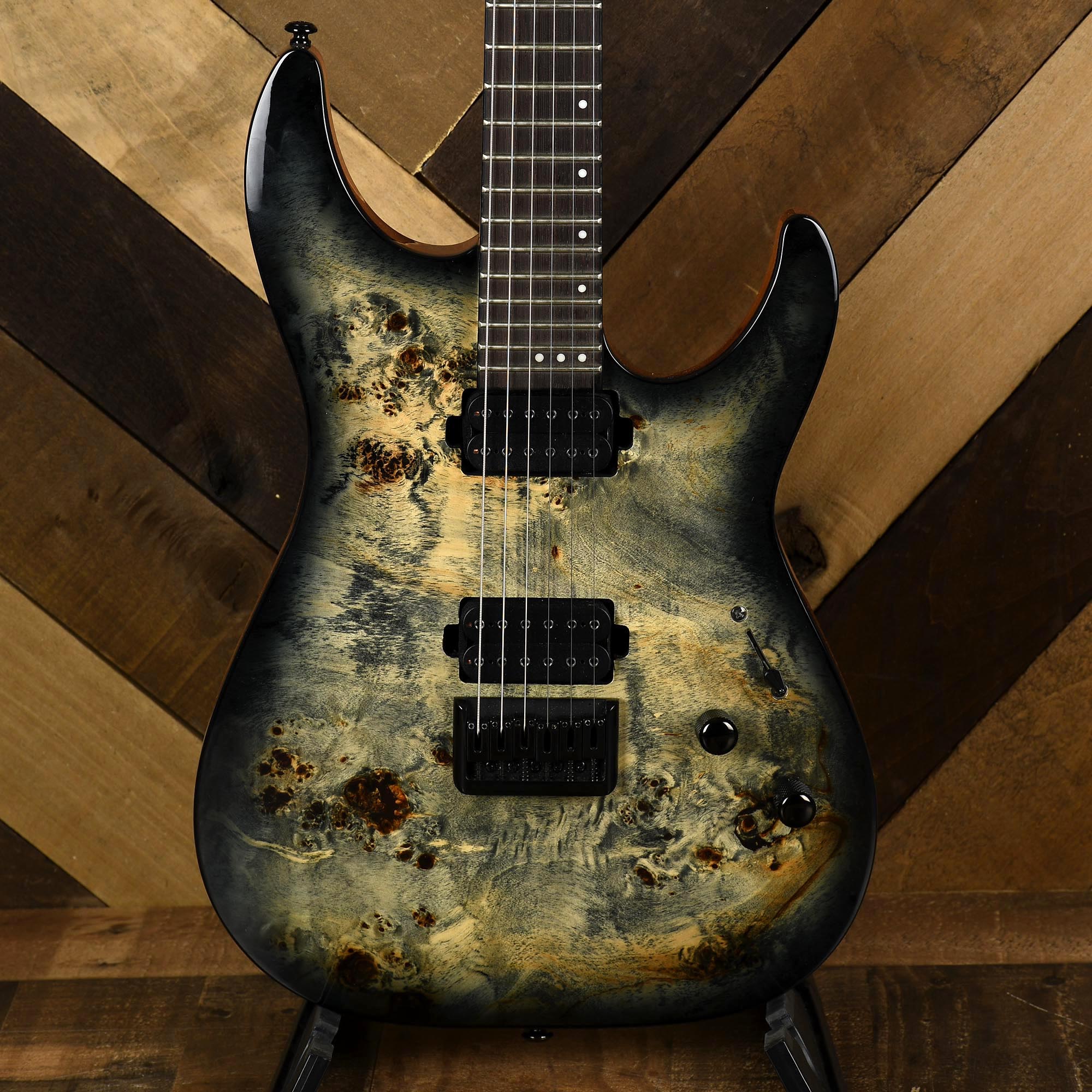 Schecter CR-6, Charcoal Burst With Gig Bag - Used