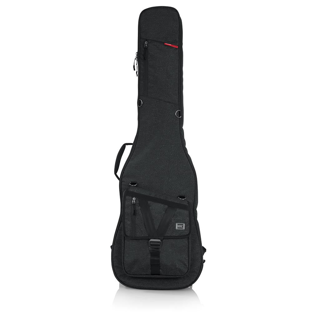 Gator Cases Transit Series Bass Guitar Gig Bag - Charcoal Black Exteri