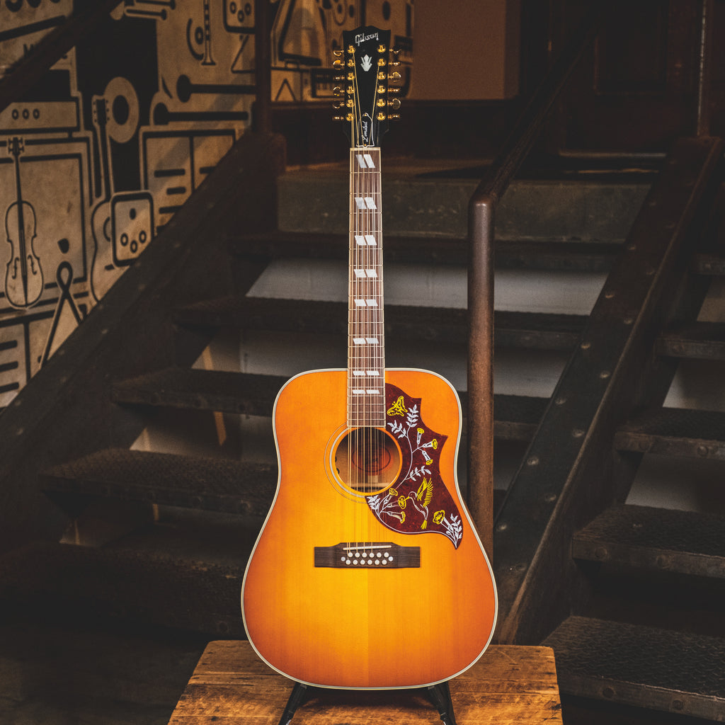 Gibson 2017 Limited Hummingbird 12 String Heritage Cherry Sunburst Wit