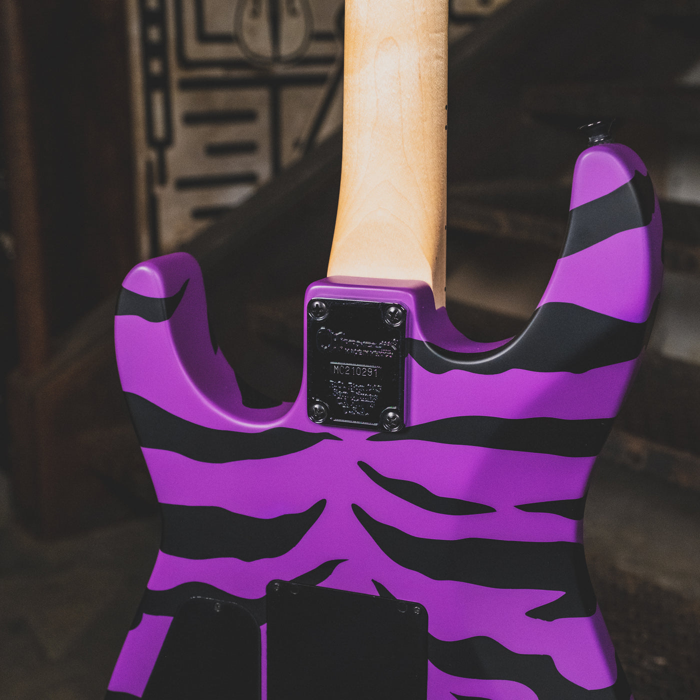 Charvel 2021 Satchel Signature Pro Mod DK Satin Electric Guitar, Purpl