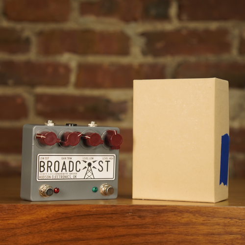 Hudson Electronics Broadcast Dual Switch Germanium Preamp Effect Pedal