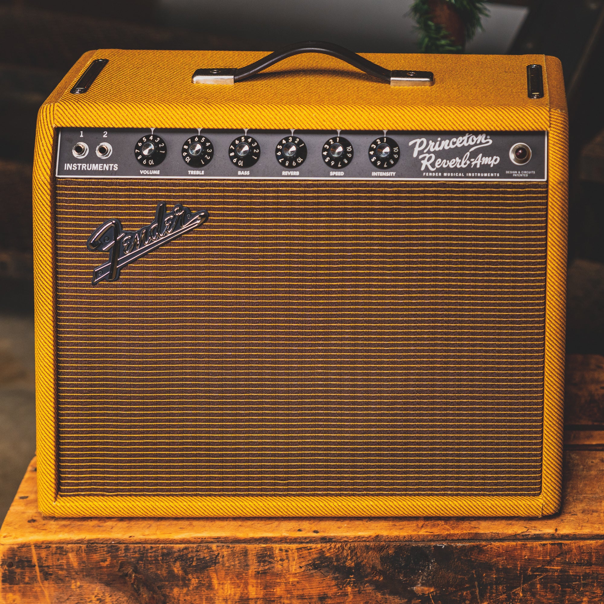 2019 Fender FSR Limited Tweed Princeton Reverb w/ Eminence 12" Speaker