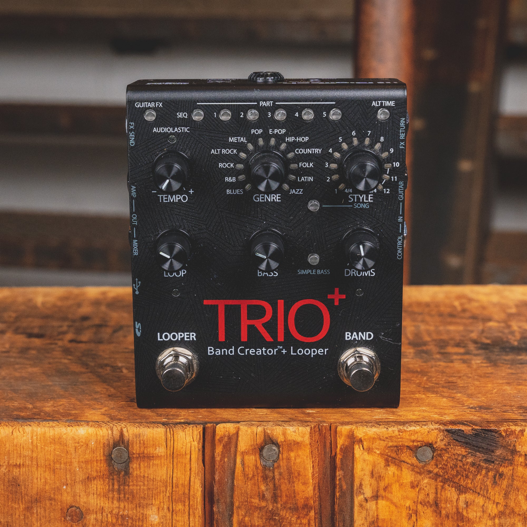 Digitech Trio+ Looper Effect Pedal w/ Box - Used
