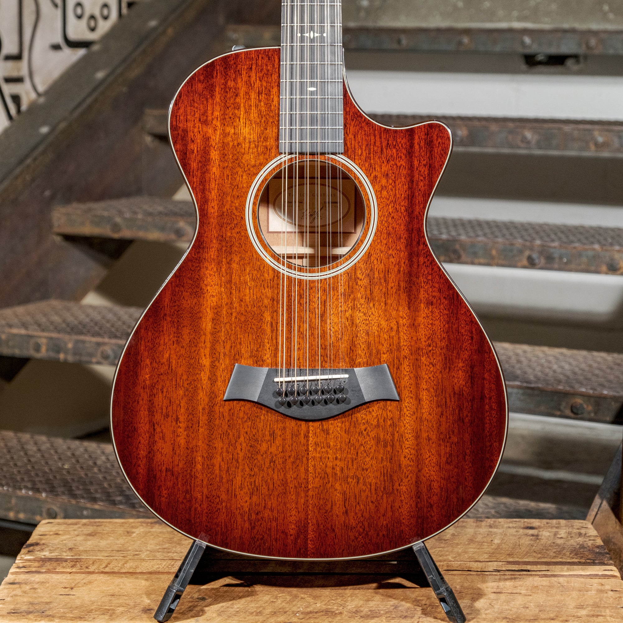 Taylor 2016 562CE 12 Fret, 12-String Edgeburst With OHSC - Used
