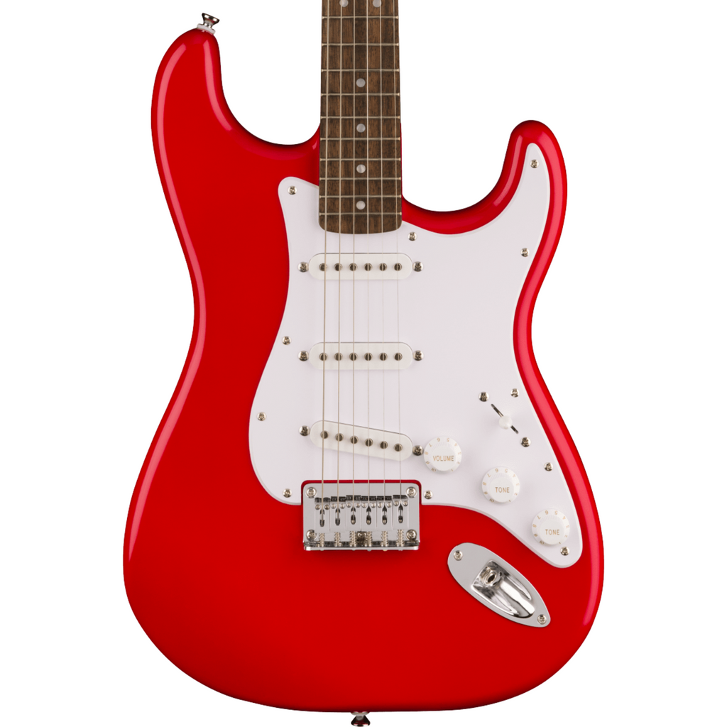 Squier Sonic Stratocaster HT, Laurel Fingerboard, White Pickguard, Tor