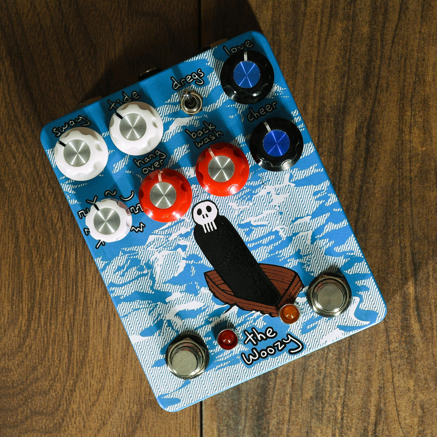 Champion Leccy The Woozy Lo Fi Modulation And Warped Tape Echo, Blue