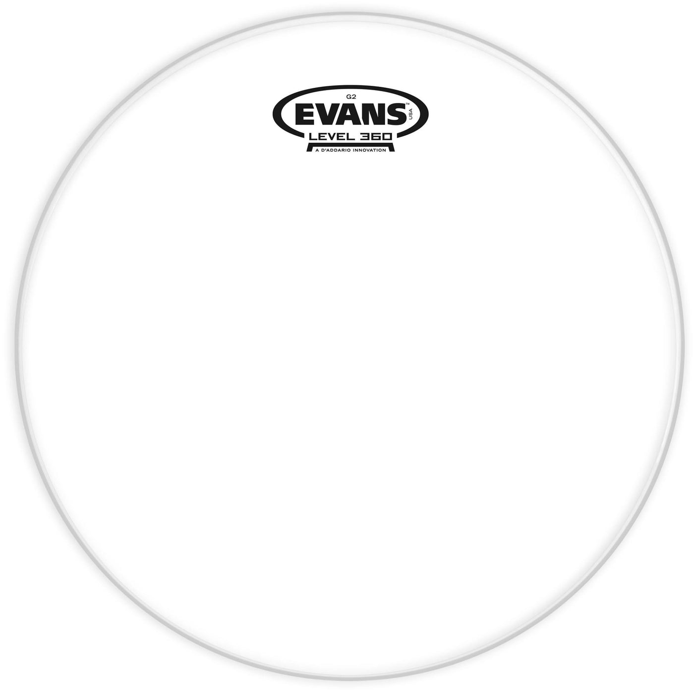 Evans Clear Genera G2 Tom Drum Head
