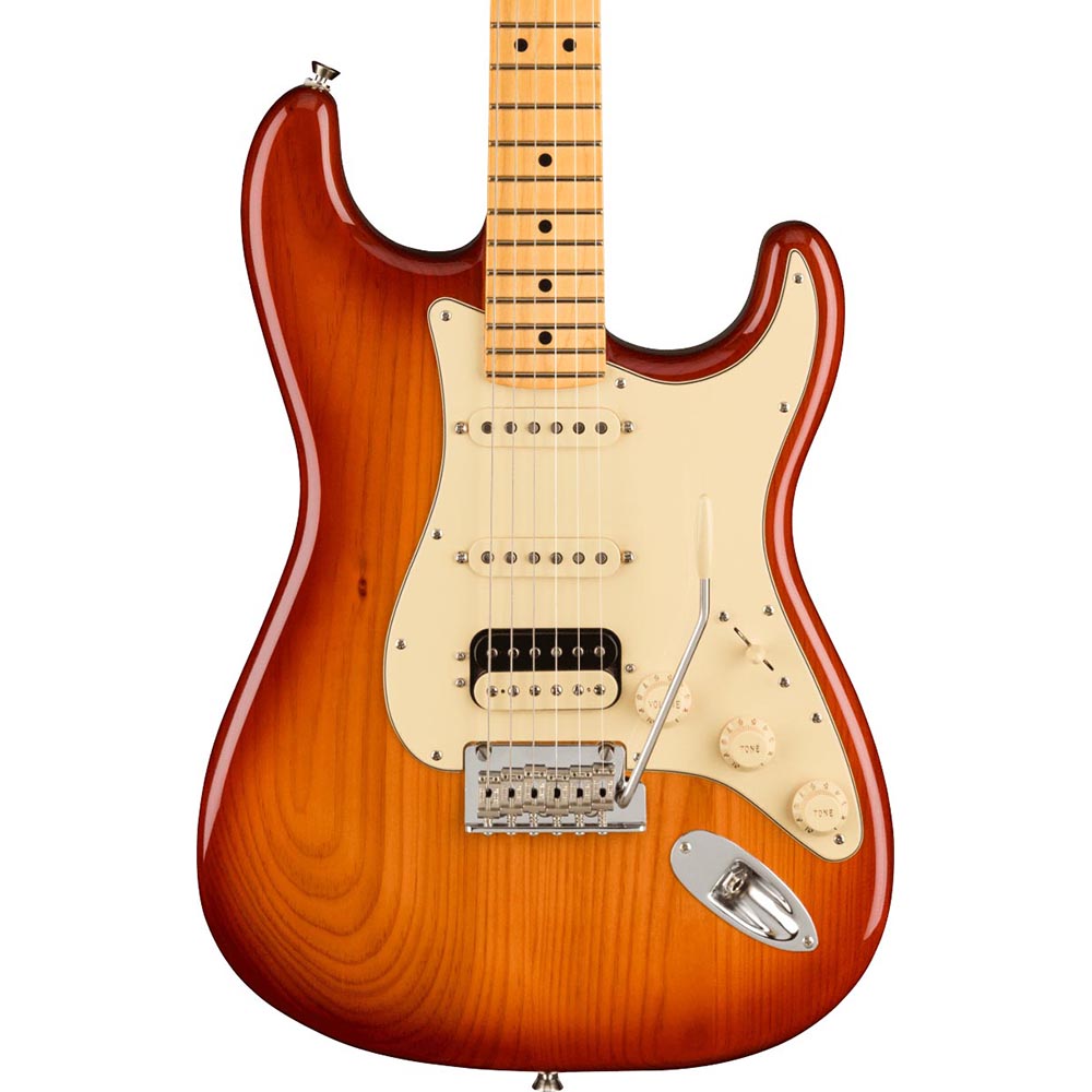Fender American Professional II Stratocaster HSS Maple, Sienna Sunburs