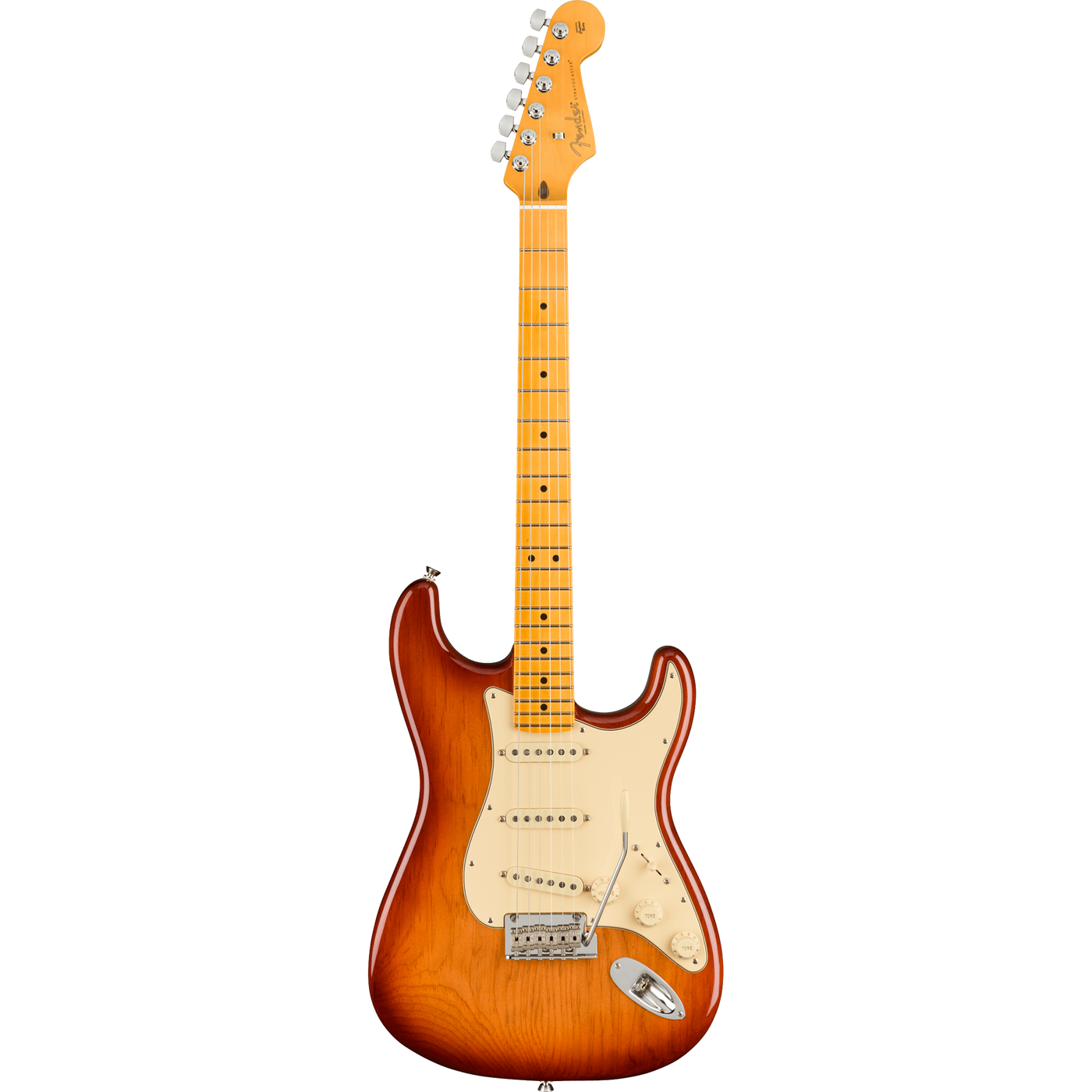 Fender American Professional II Stratocaster Maple, Sienna Sunburst