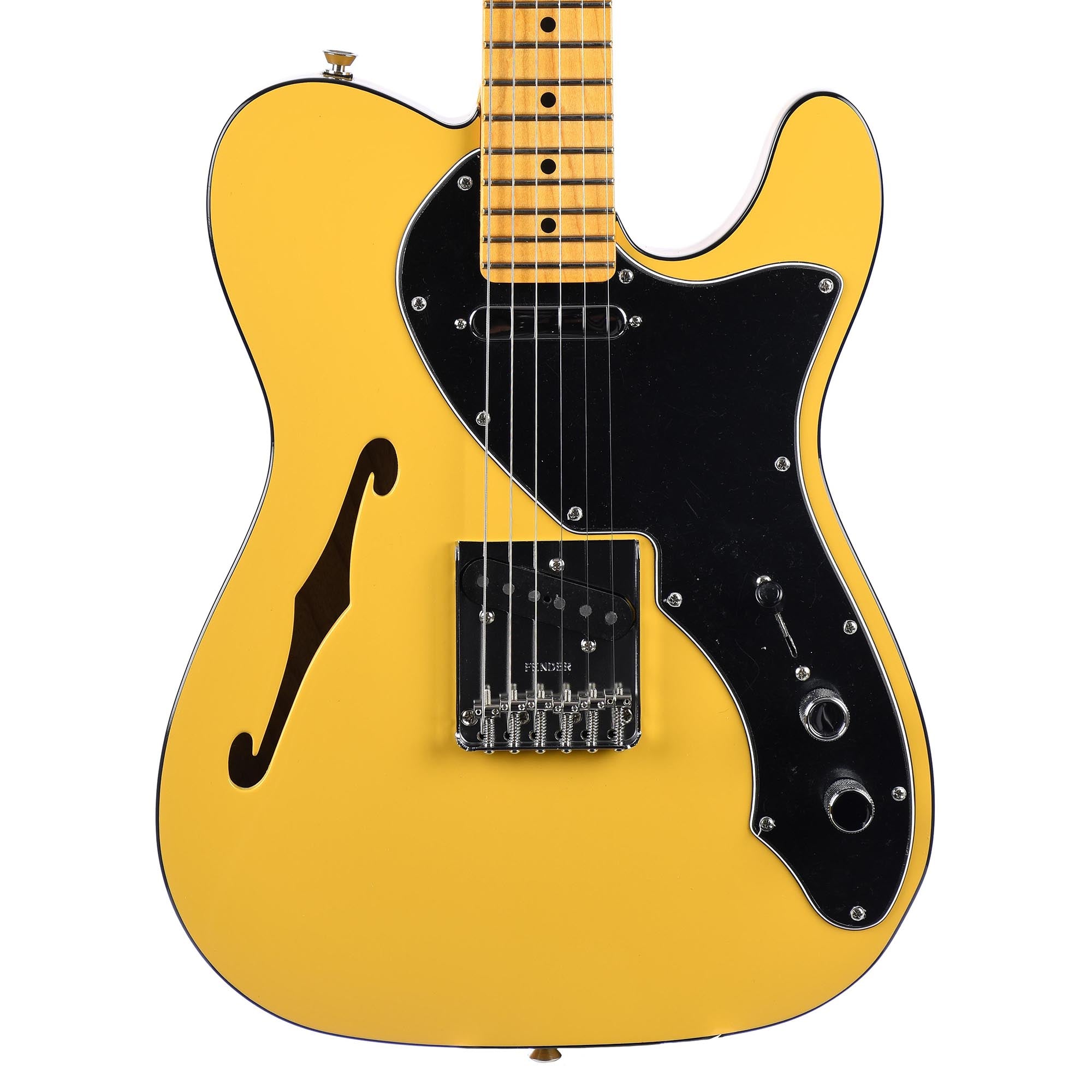 Fender Britt Daniel Telecaster Thinline Maple Fingerboard Amarillo Gol