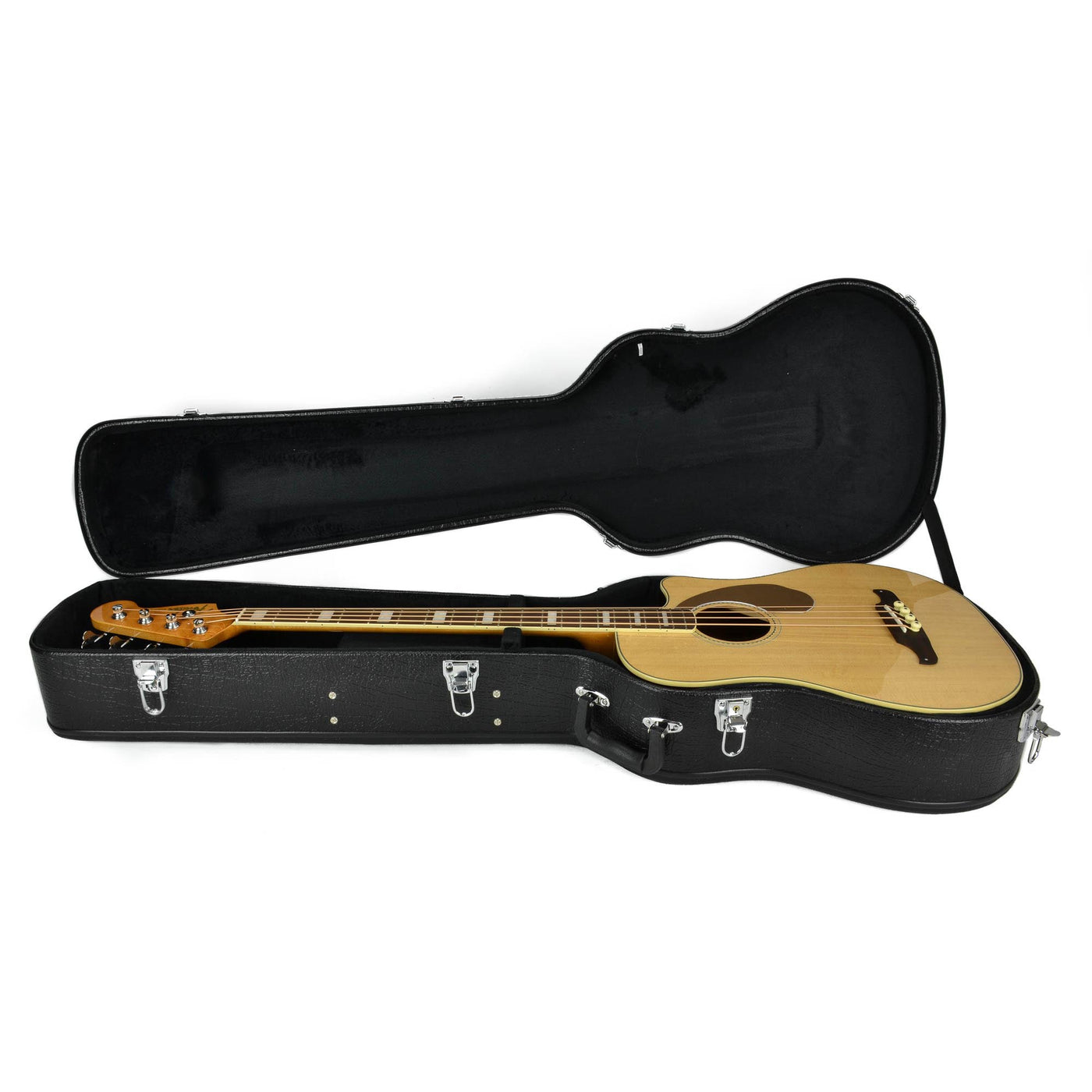 Fender Kingman Bass SCE - Natural With Case