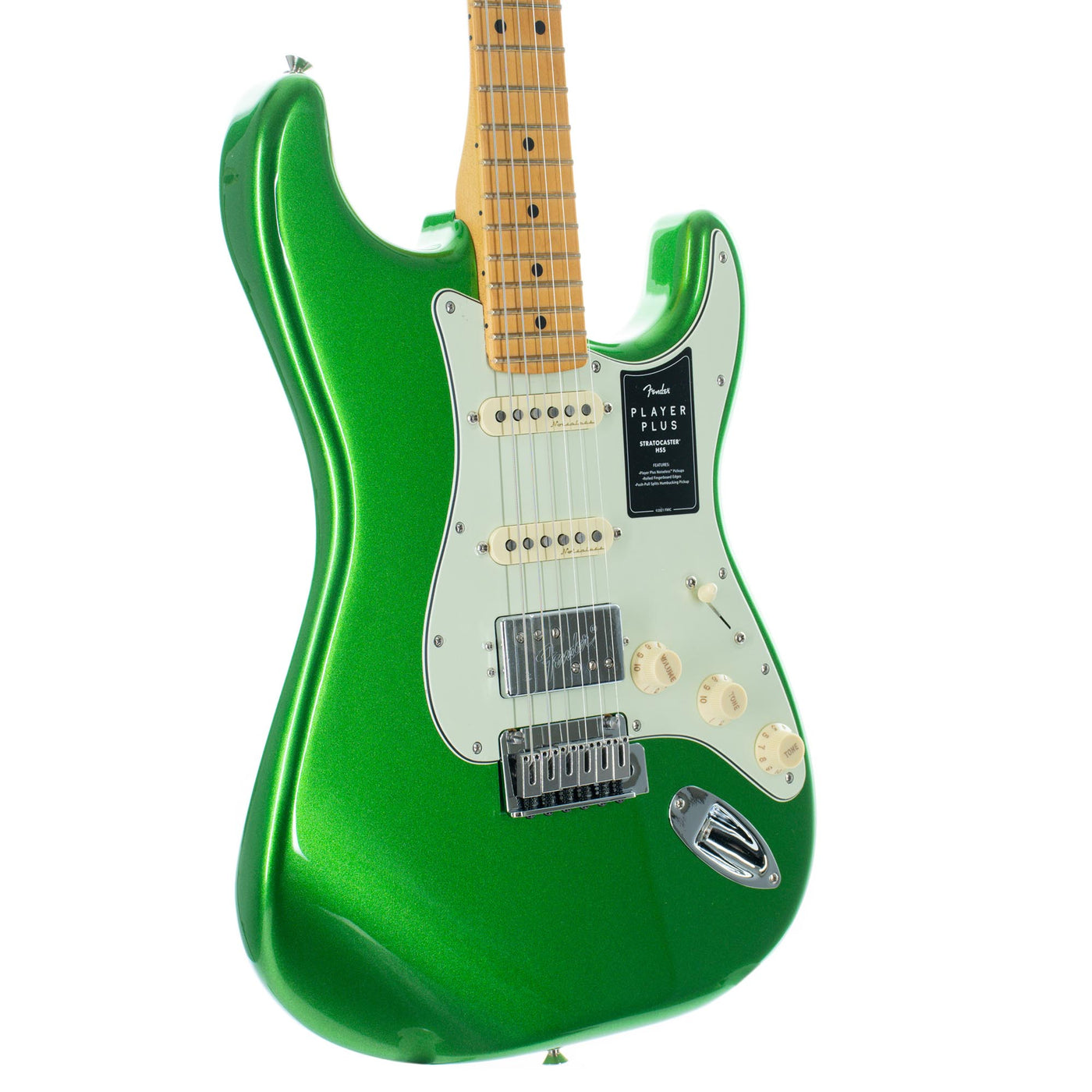 Fender Player Plus Stratocaster HSS Maple, Cosmic Jade