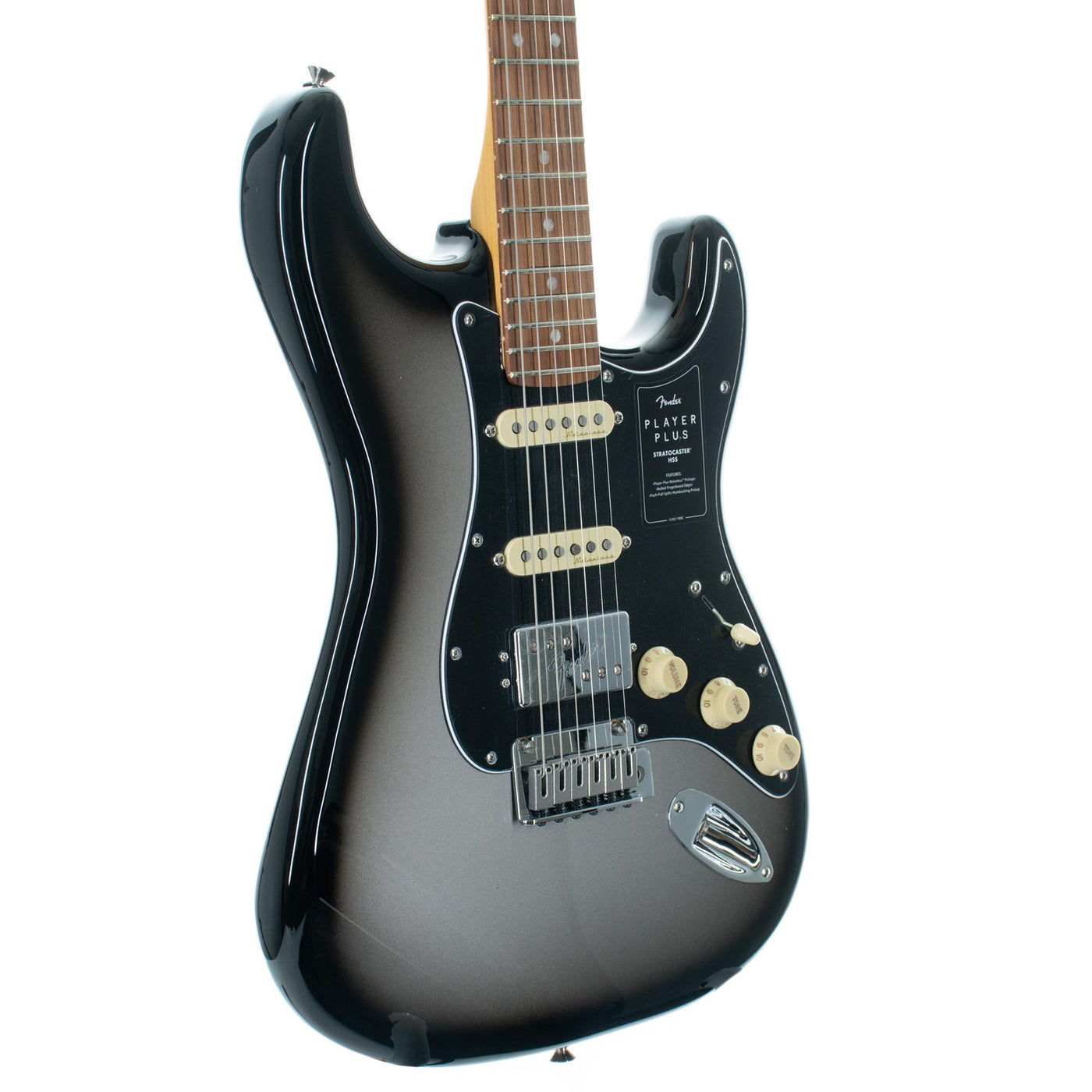 Fender Player Plus Stratocaster HSS Pau Ferro, Silverburst
