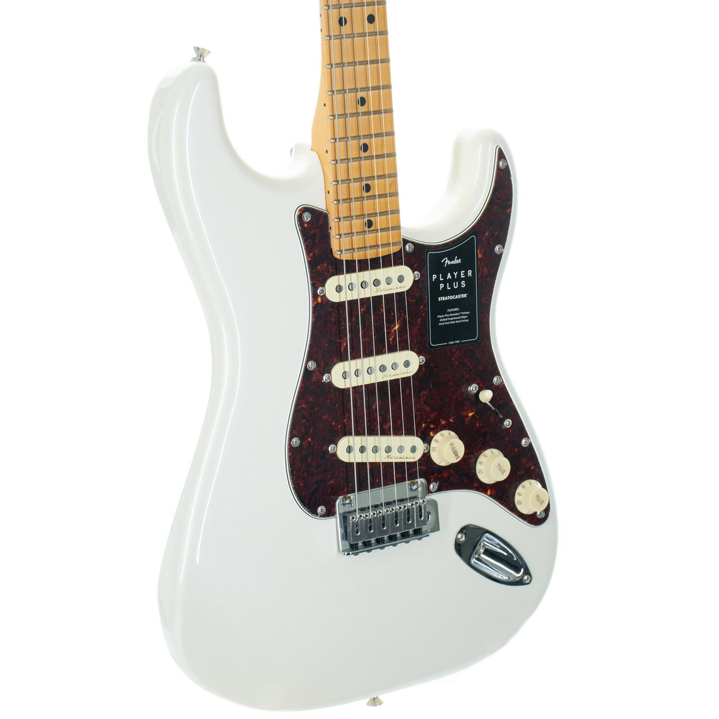 Fender Player Plus Stratocaster Maple, Olympic Pearl