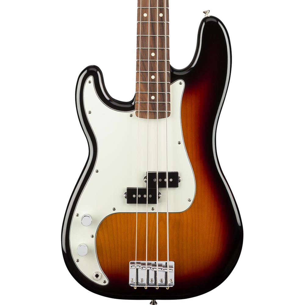 Fender Player Precision Bass Left-Handed Guitar, 3-Color Sunburst