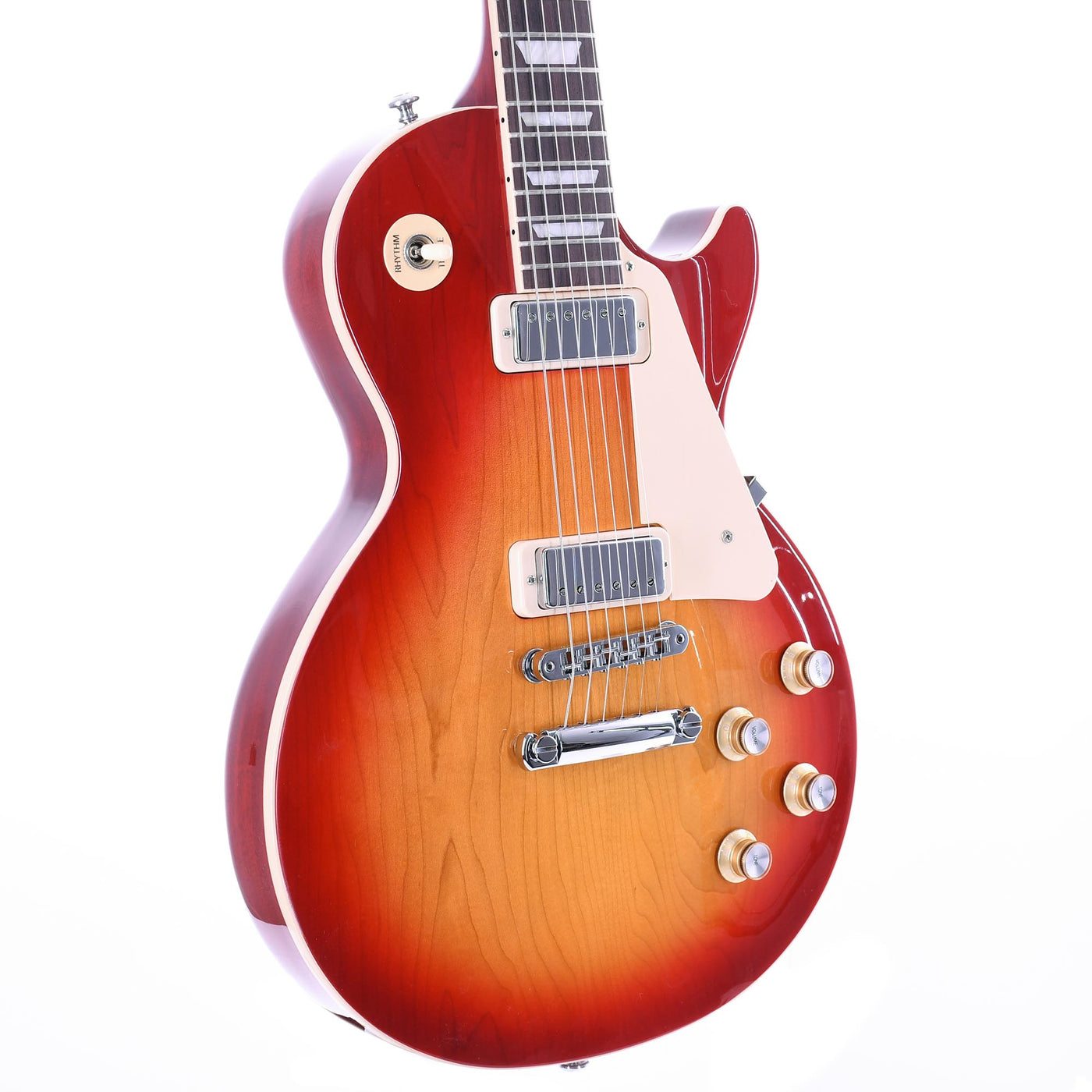 Gibson Les Paul '70s Deluxe Electric Guitar, '70s Cherry Sunburst w/Ha