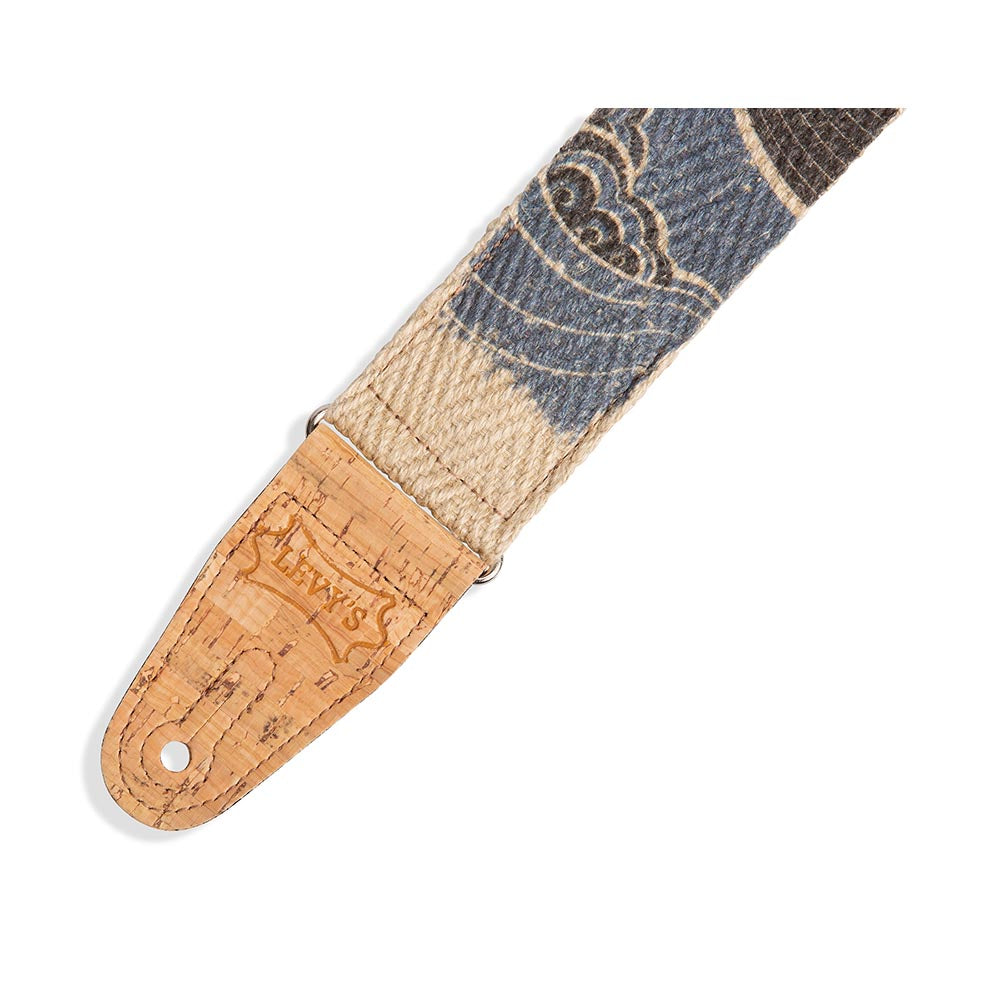 Levys 2 Inch Island Hemp Strap Multicolor Natural