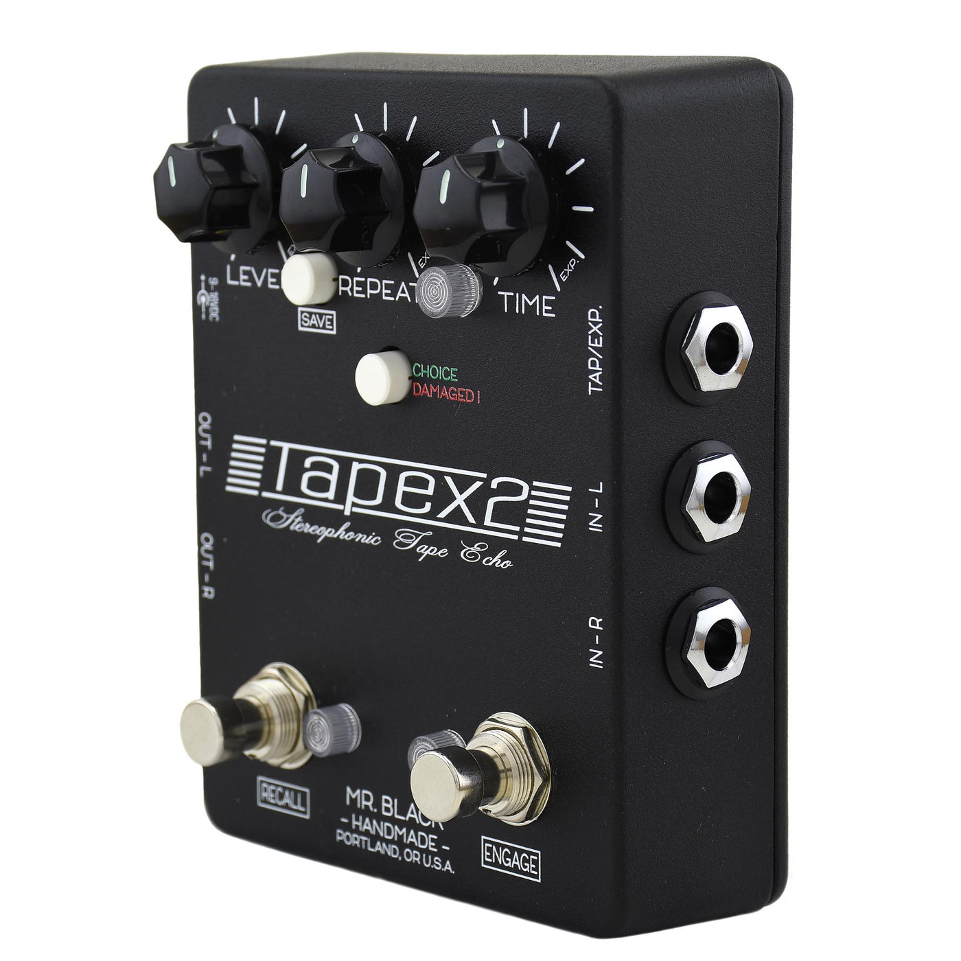 Mr. Black Tapex 2 Effect Pedal
