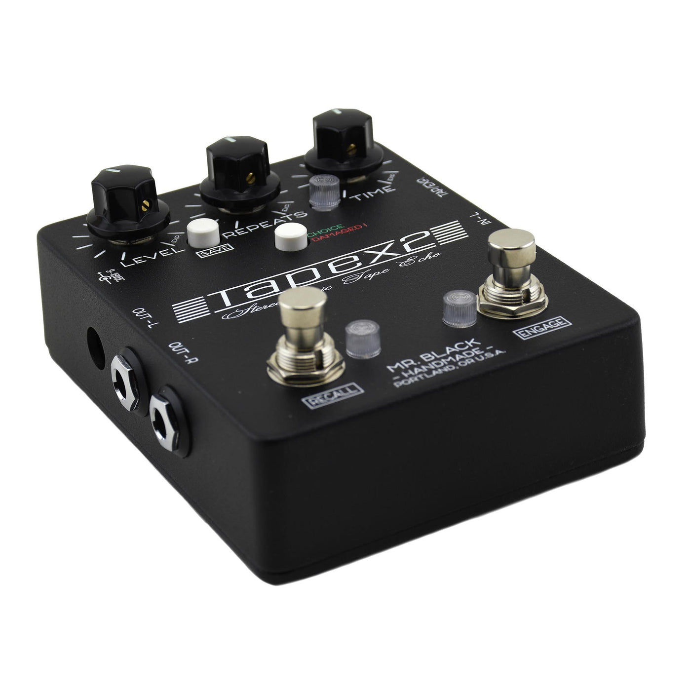 Mr. Black Tapex 2 Effect Pedal