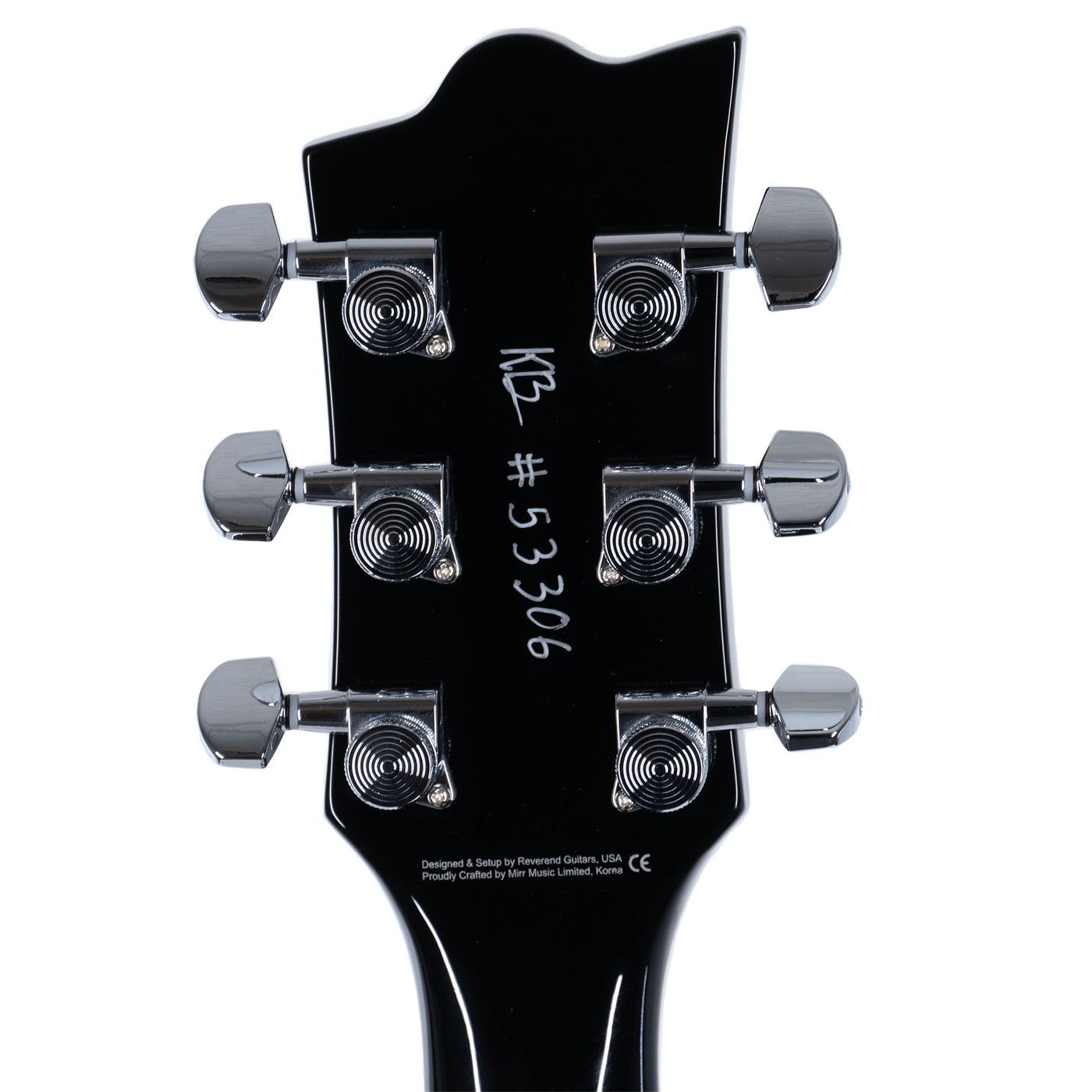 Reverend Sensei RA Electric Guitar, Ebony, Venetian Gold Burst